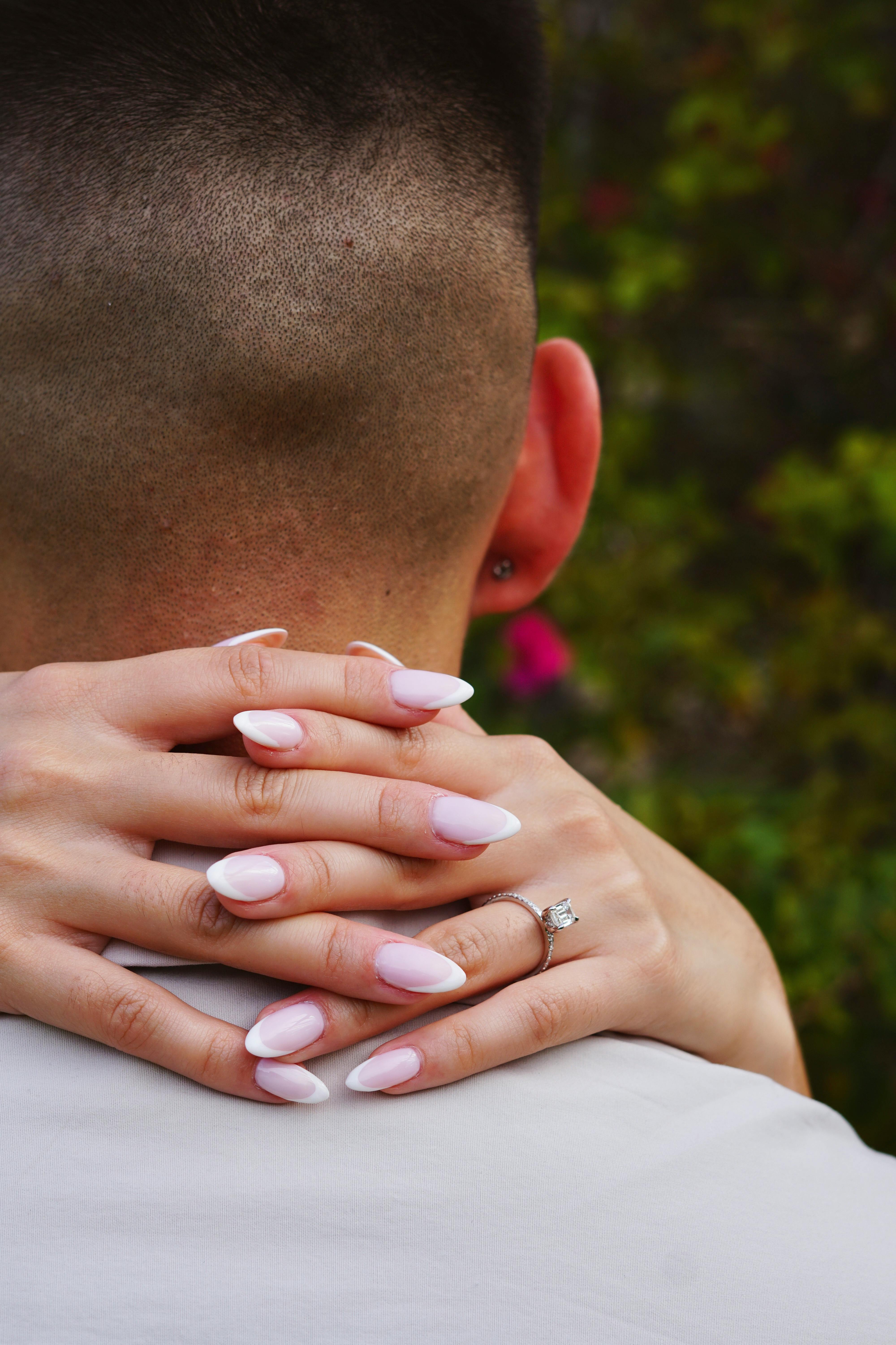 Close-up of Woman Holding Her Hands around Her Partners Neck · Free ...