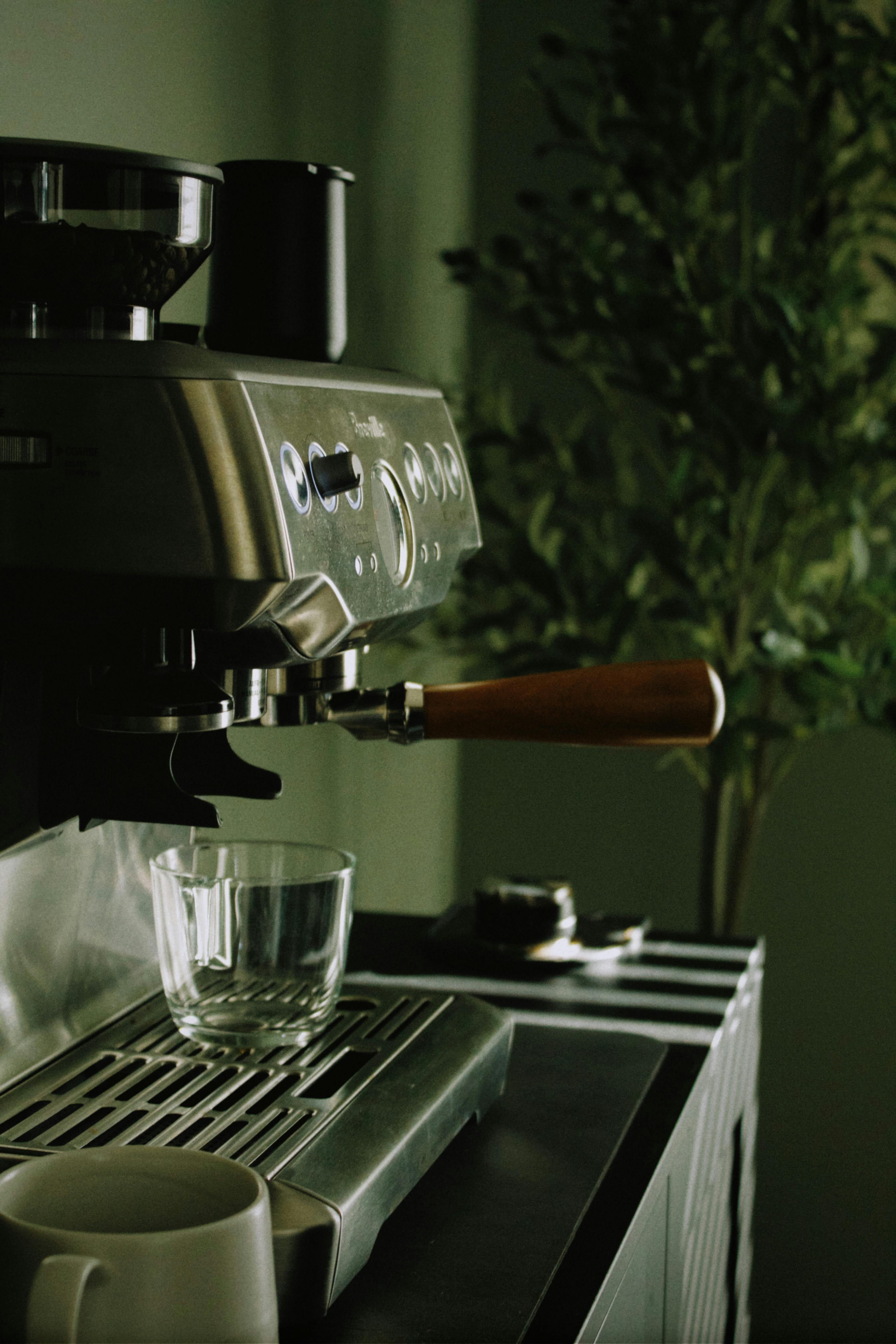 Coffee Machine with Glass · Free Stock Photo