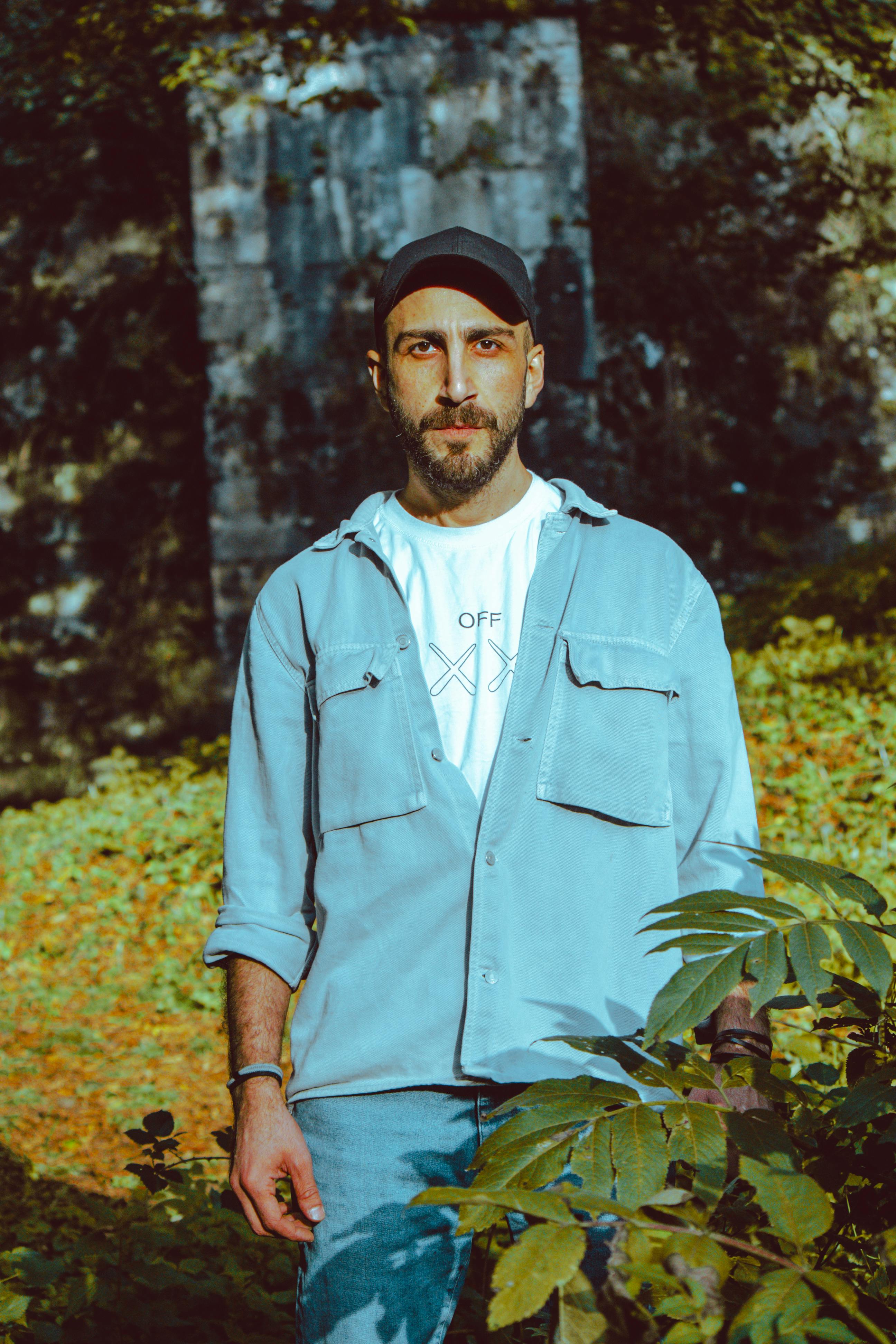 Man in Jean Jacket and Cap · Free Stock Photo