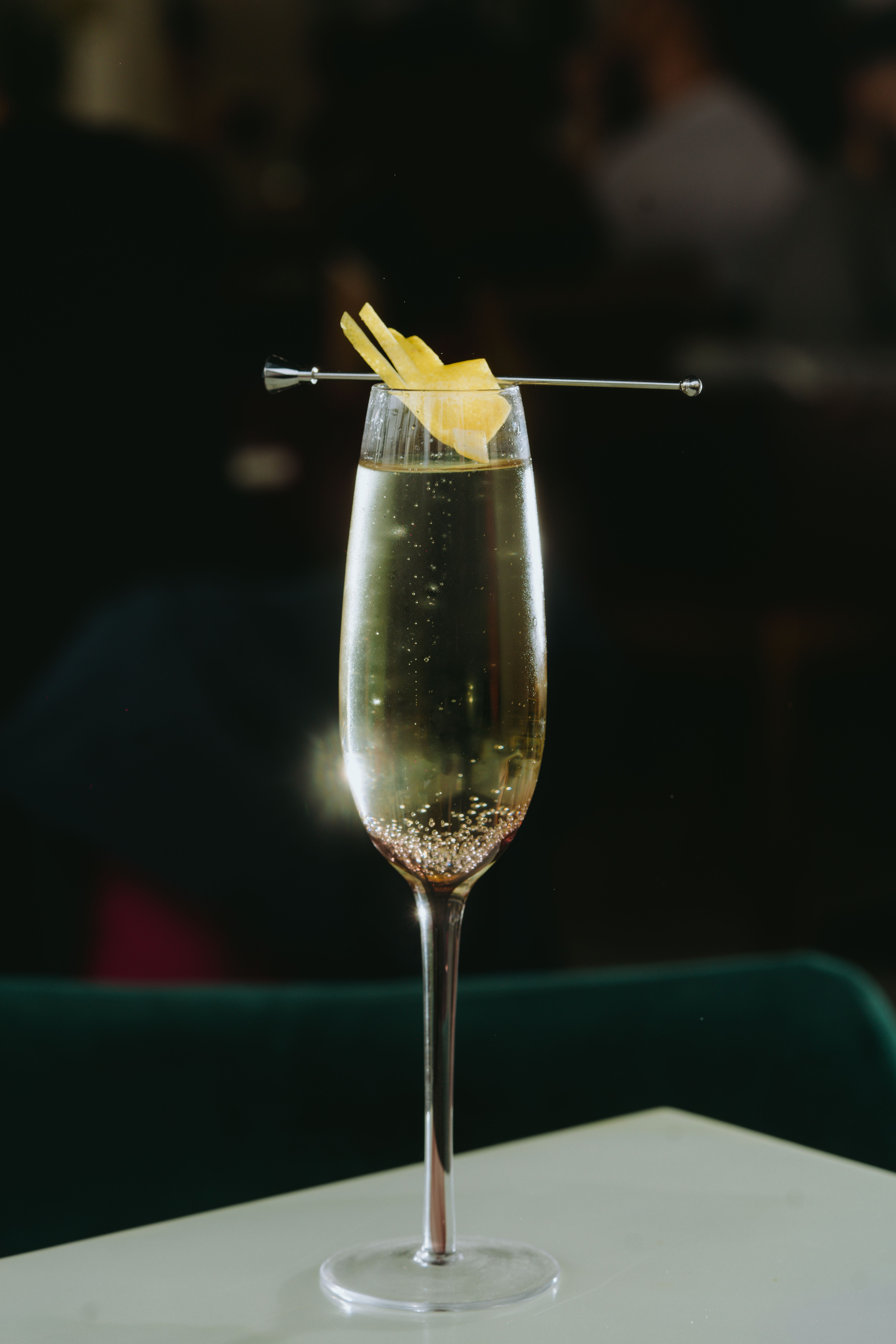 Close-up of a Glass of Champagne · Free Stock Photo