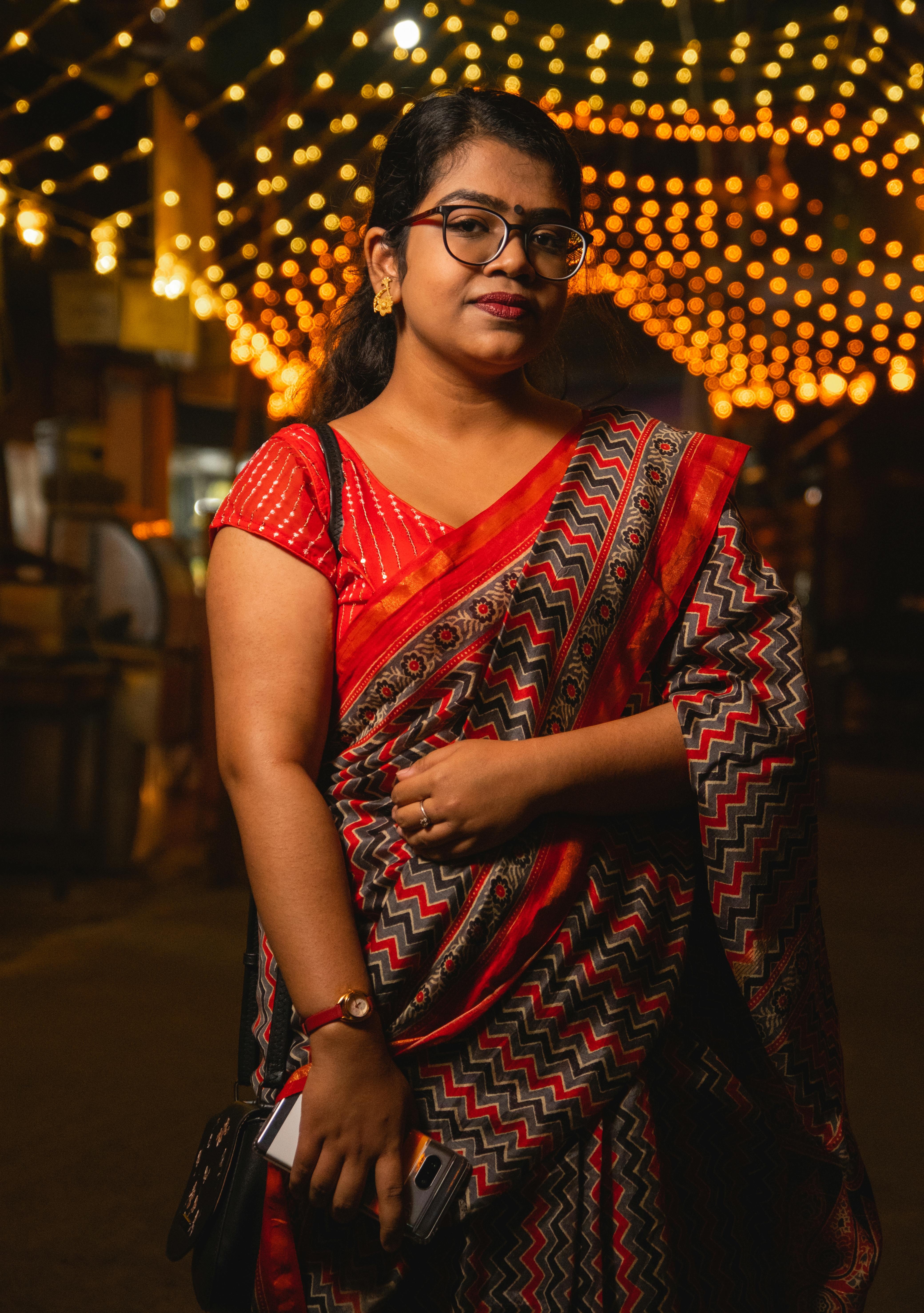 Woman in Red, Traditional Dress · Free Stock Photo