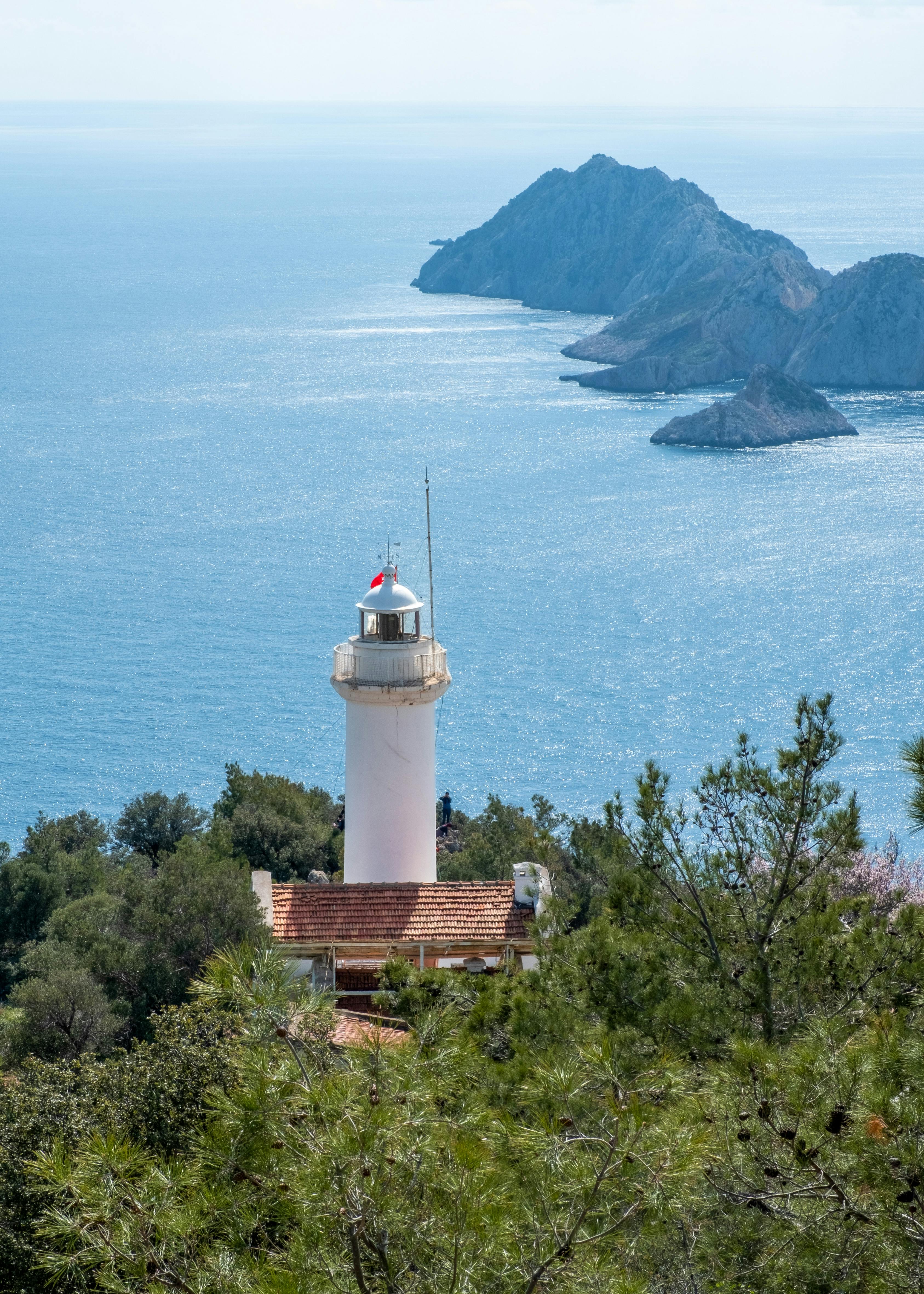 Lighthouse on a Hill in Turkey · Free Stock Photo