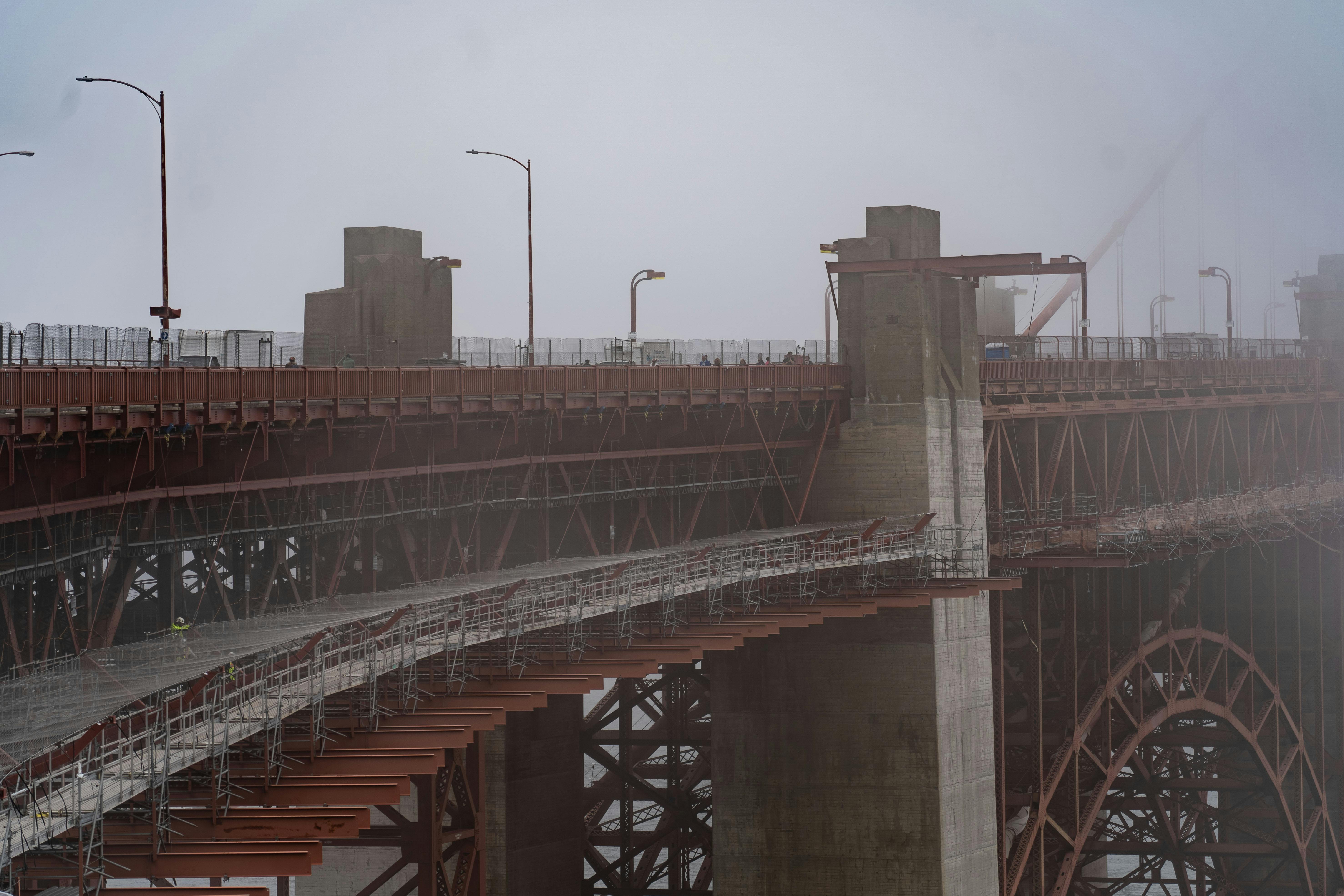 Red Concrete Bridge · Free Stock Photo