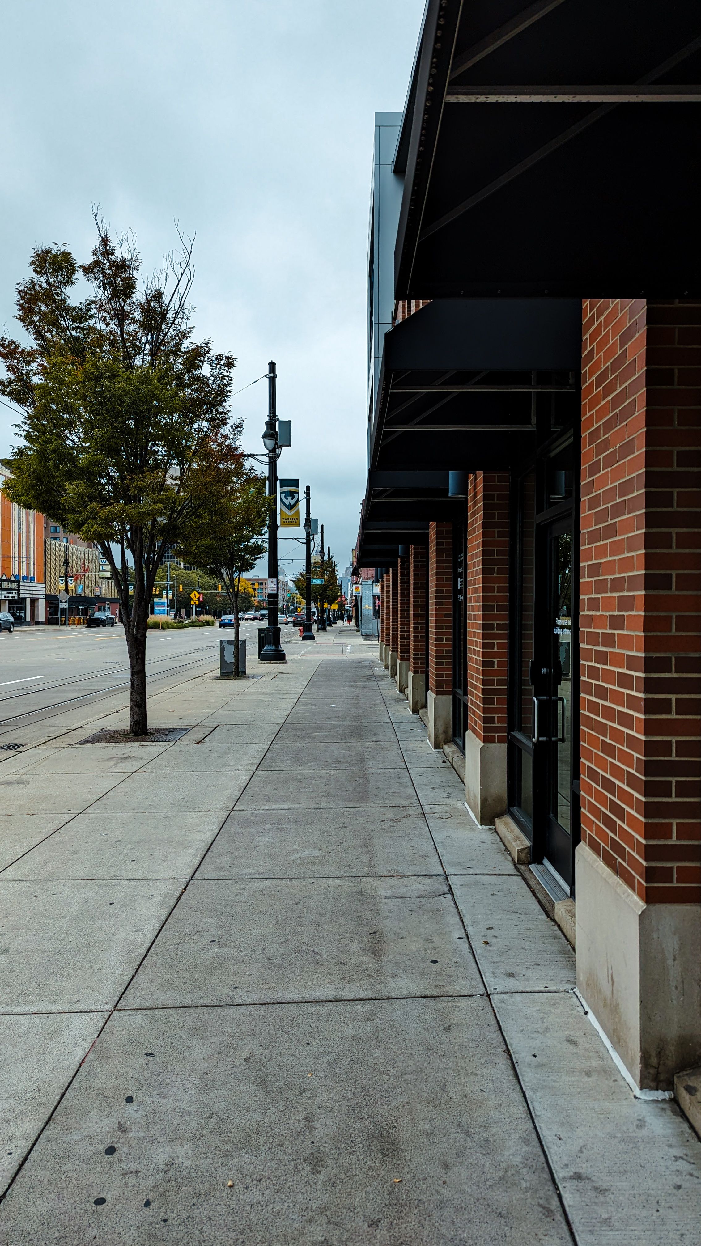 Sidewalk in a Town · Free Stock Photo