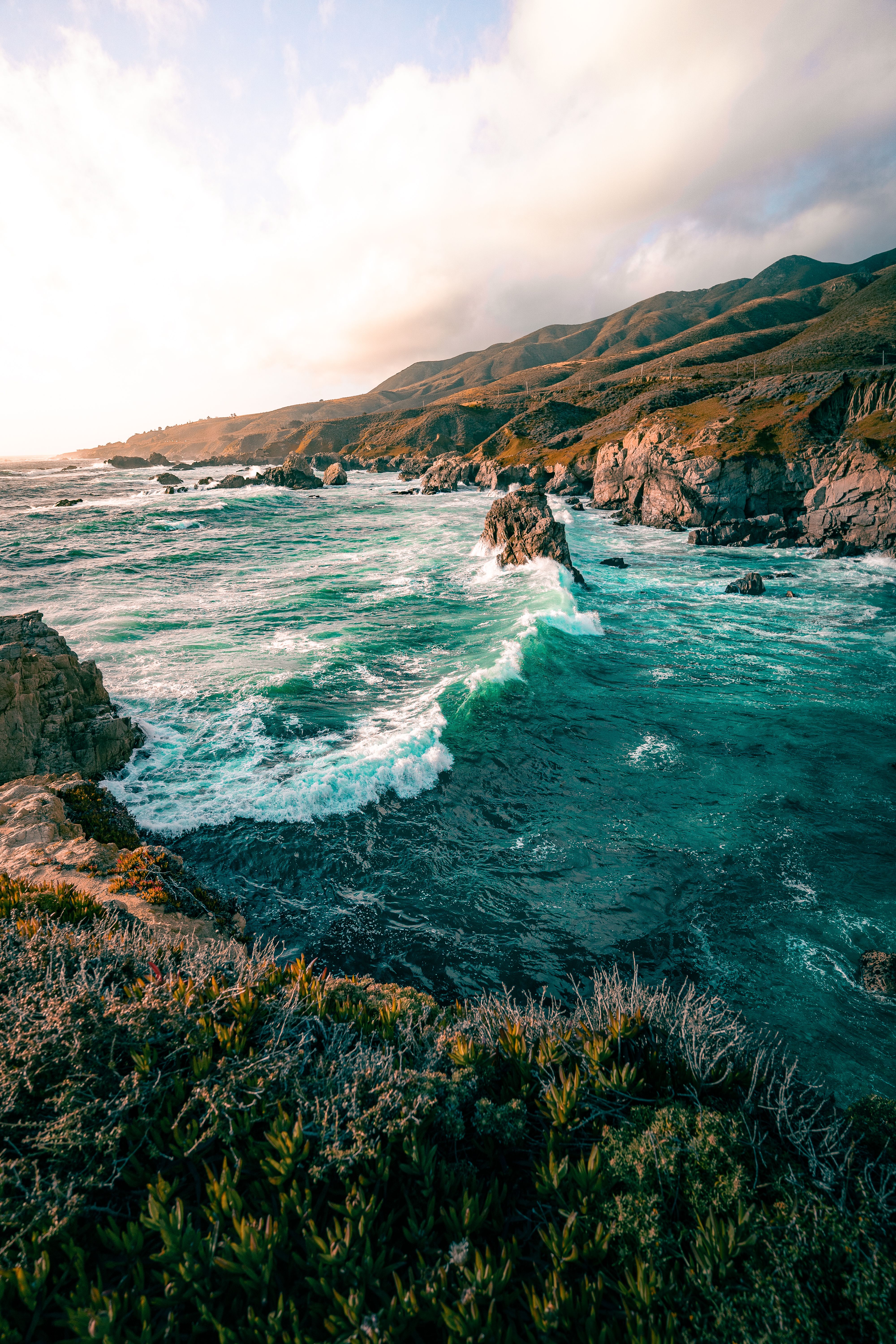 Comté de Monterey - Garrapata State Park Bluff Trail - plage californie ...