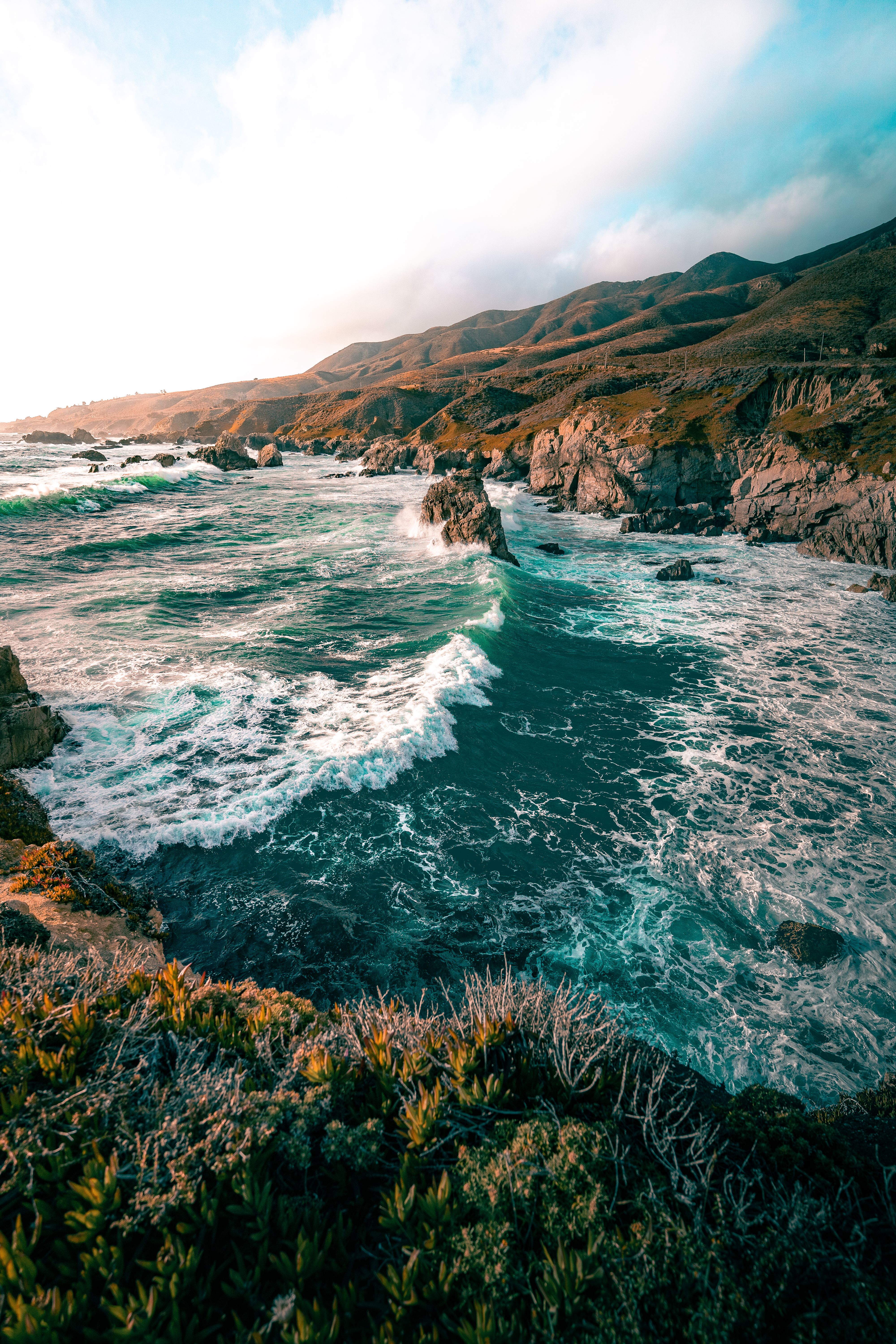 Comté de Monterey - Garrapata State Park Bluff Trail - plage californie ...