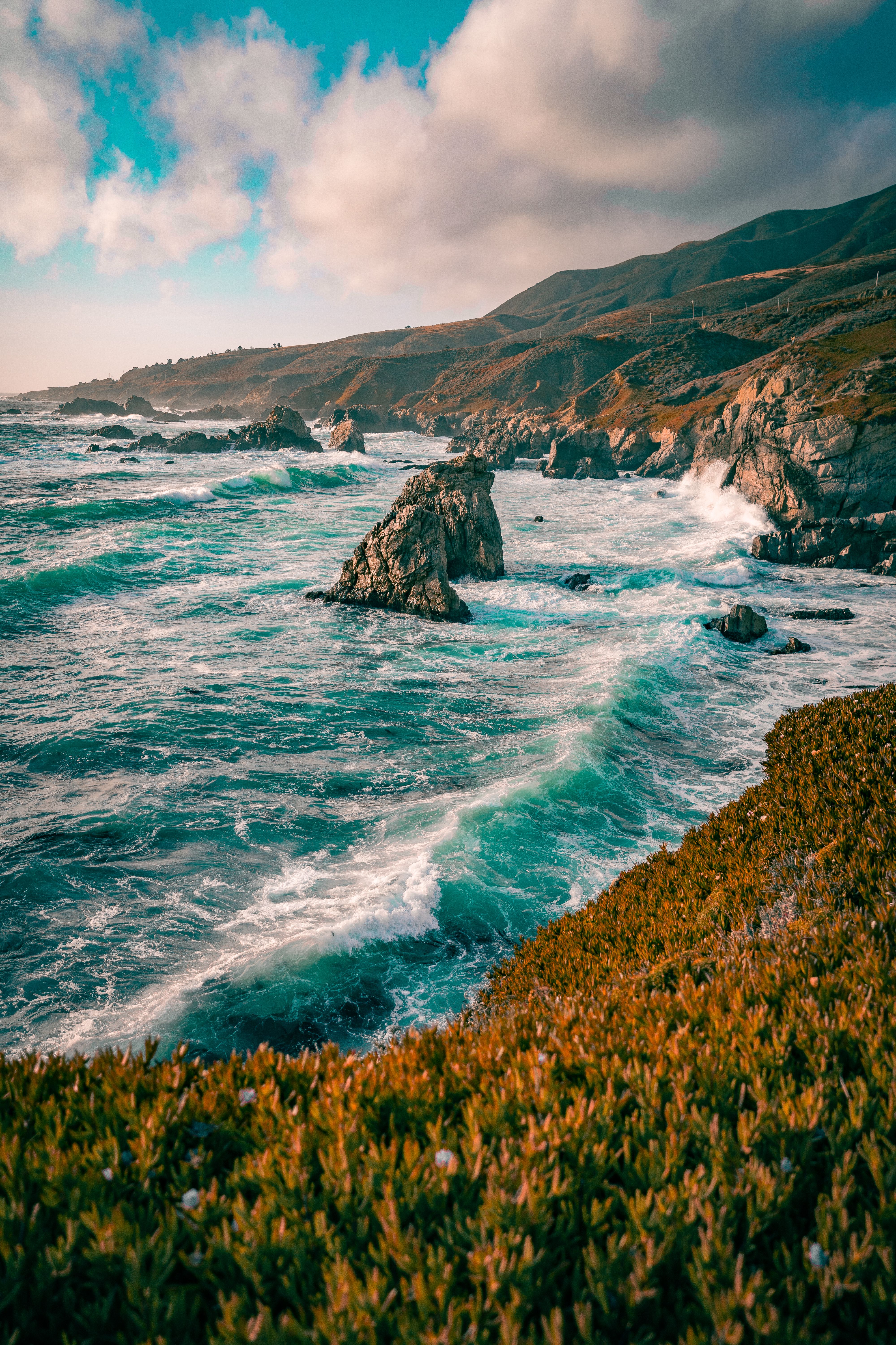 Comté de Monterey - Garrapata State Park Bluff Trail - plage californie ...