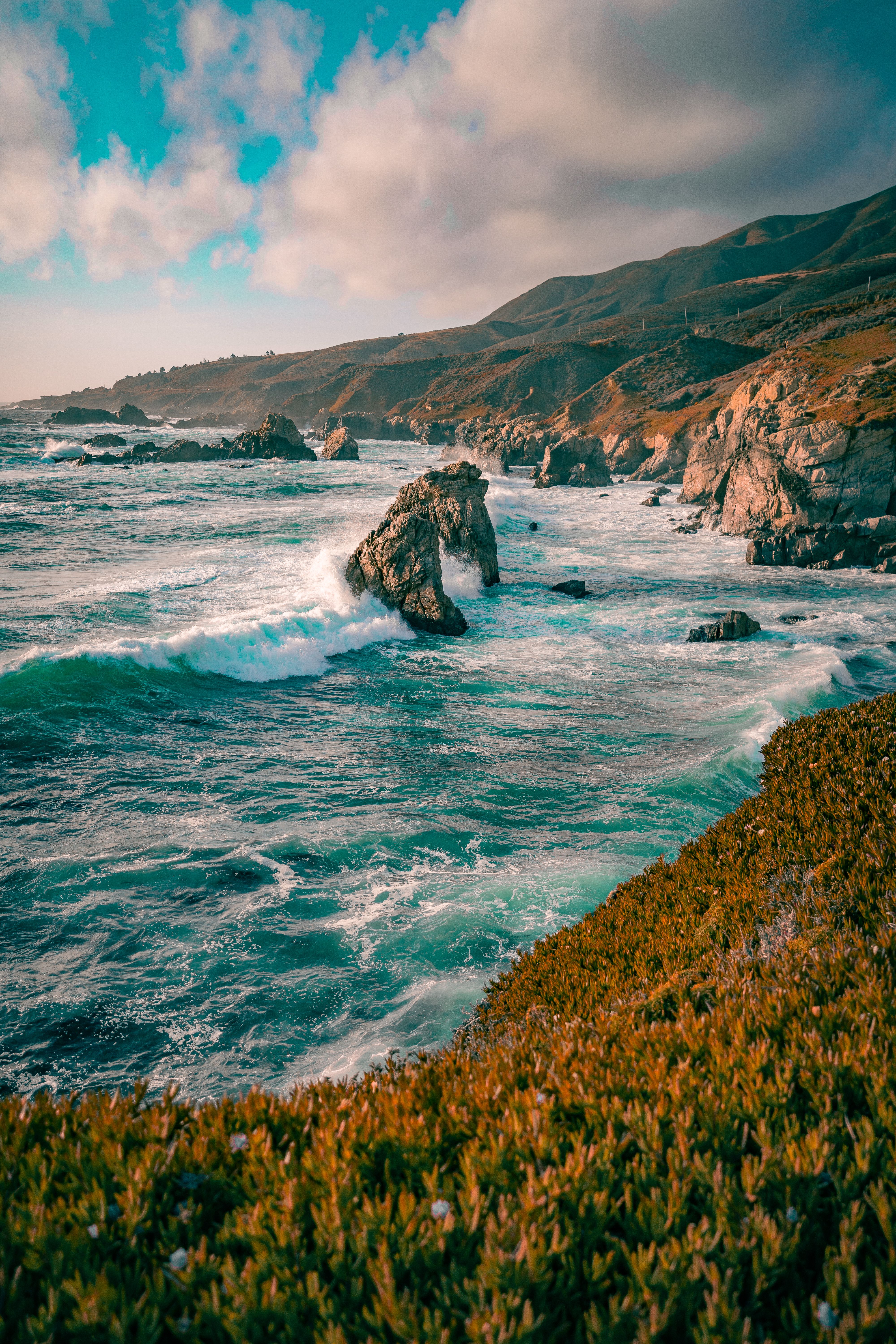 Comté de Monterey - Garrapata State Park Bluff Trail - plage californie ...