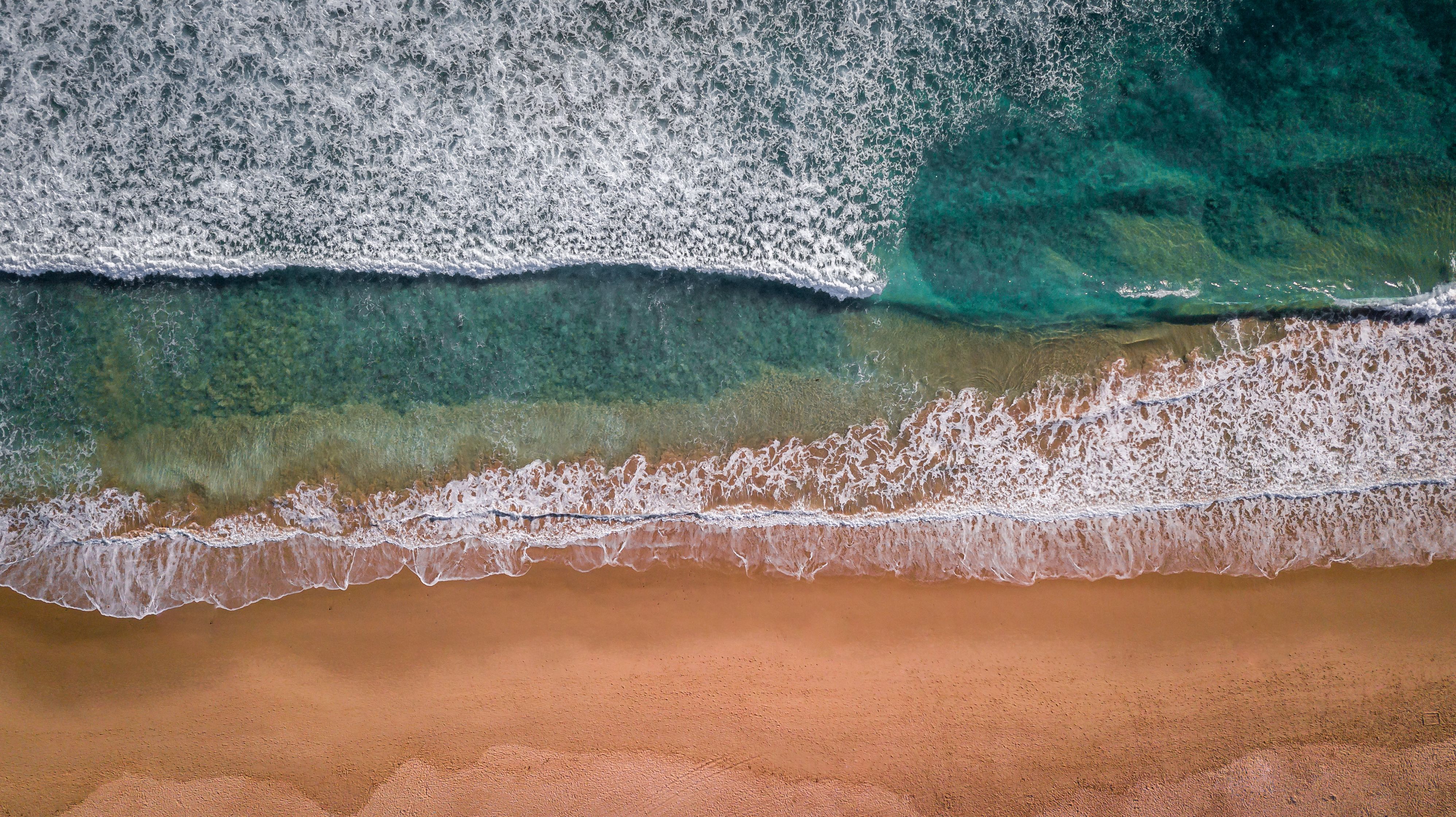 Aerial View of Seashore · Free Stock Photo