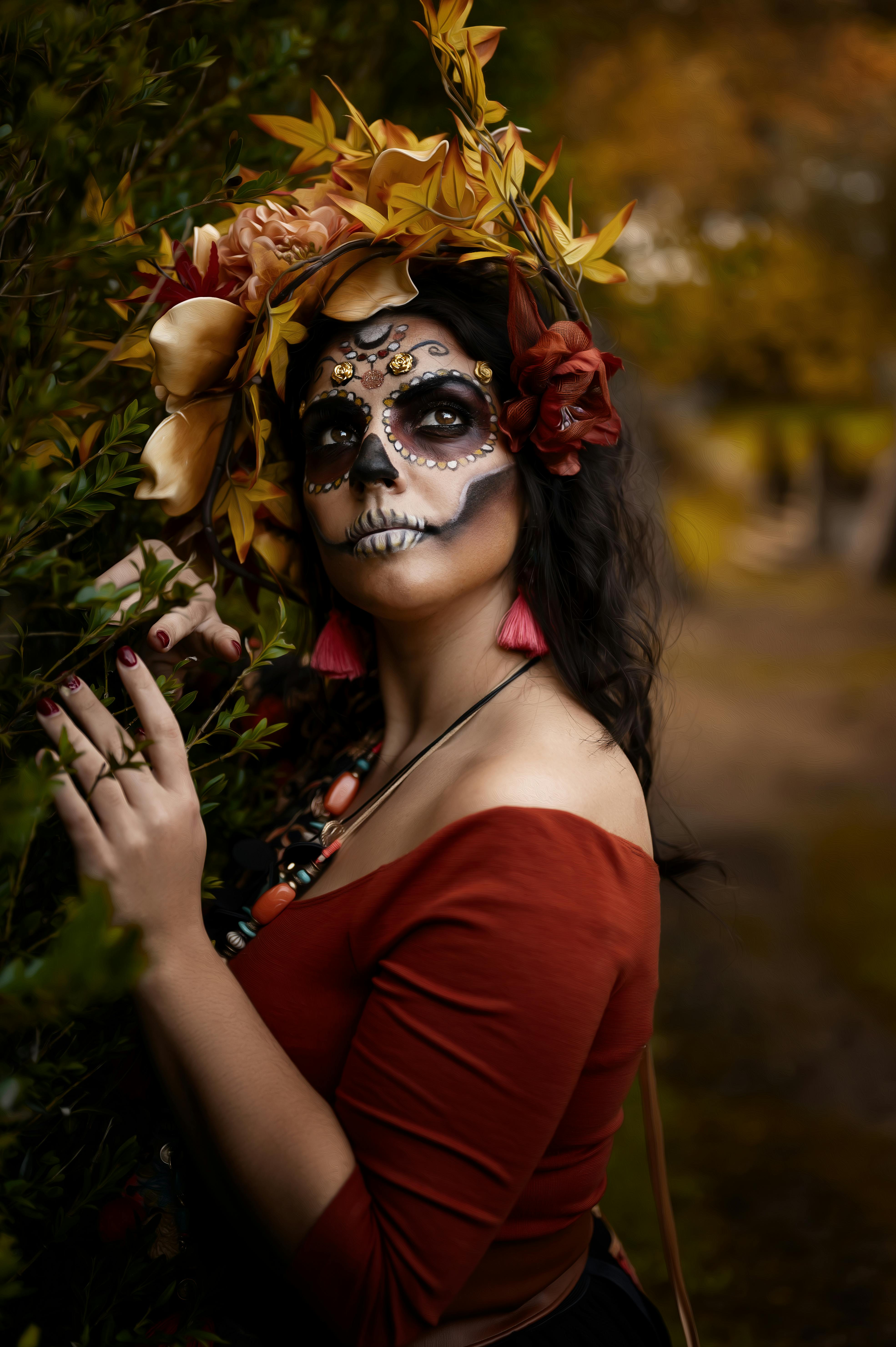 How To Do Catrina Makeup | Saubhaya Makeup
