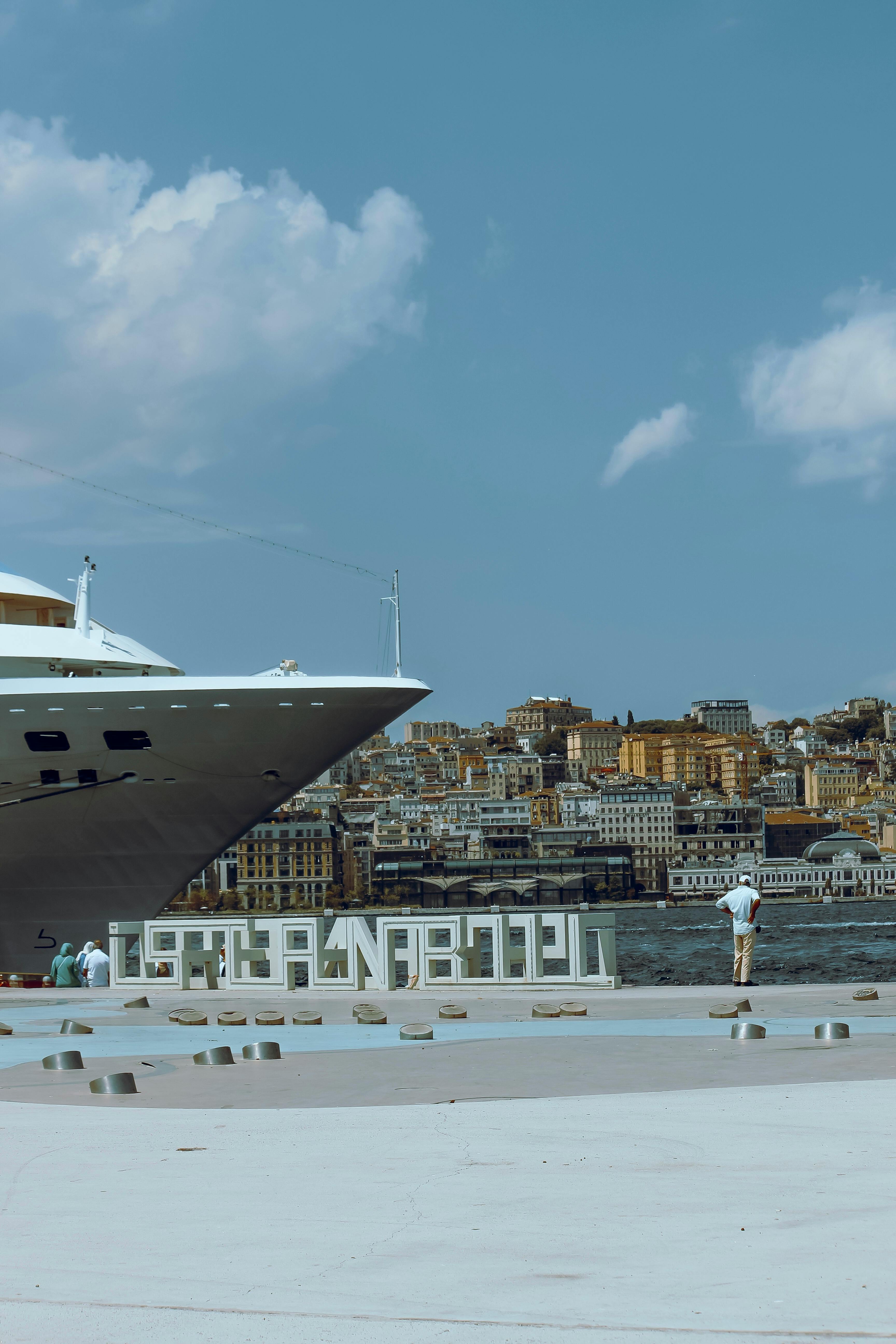 View of a Port and Buildings in City · Free Stock Photo
