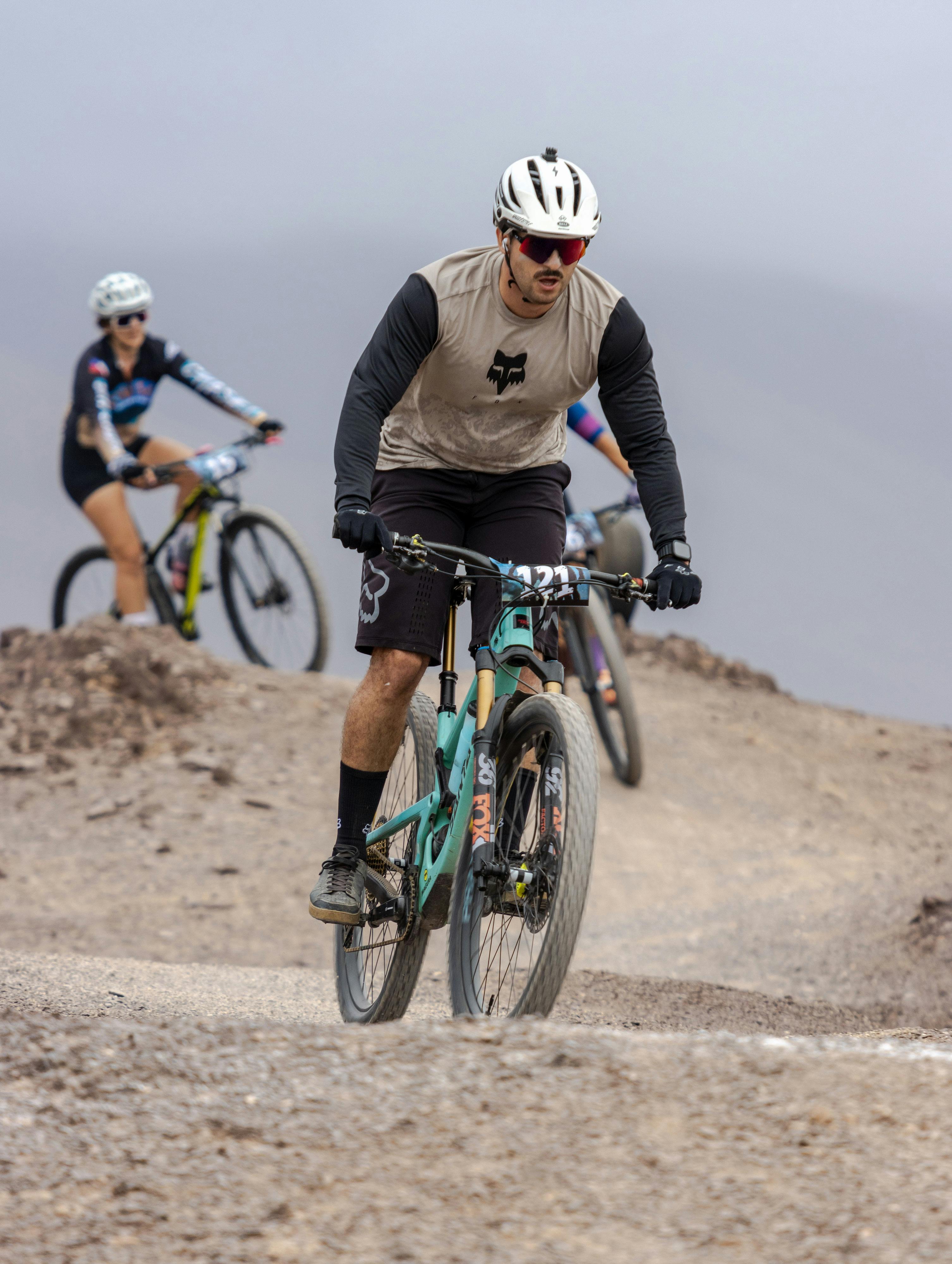 Photo of People Mountain Bike Racing · Free Stock Photo