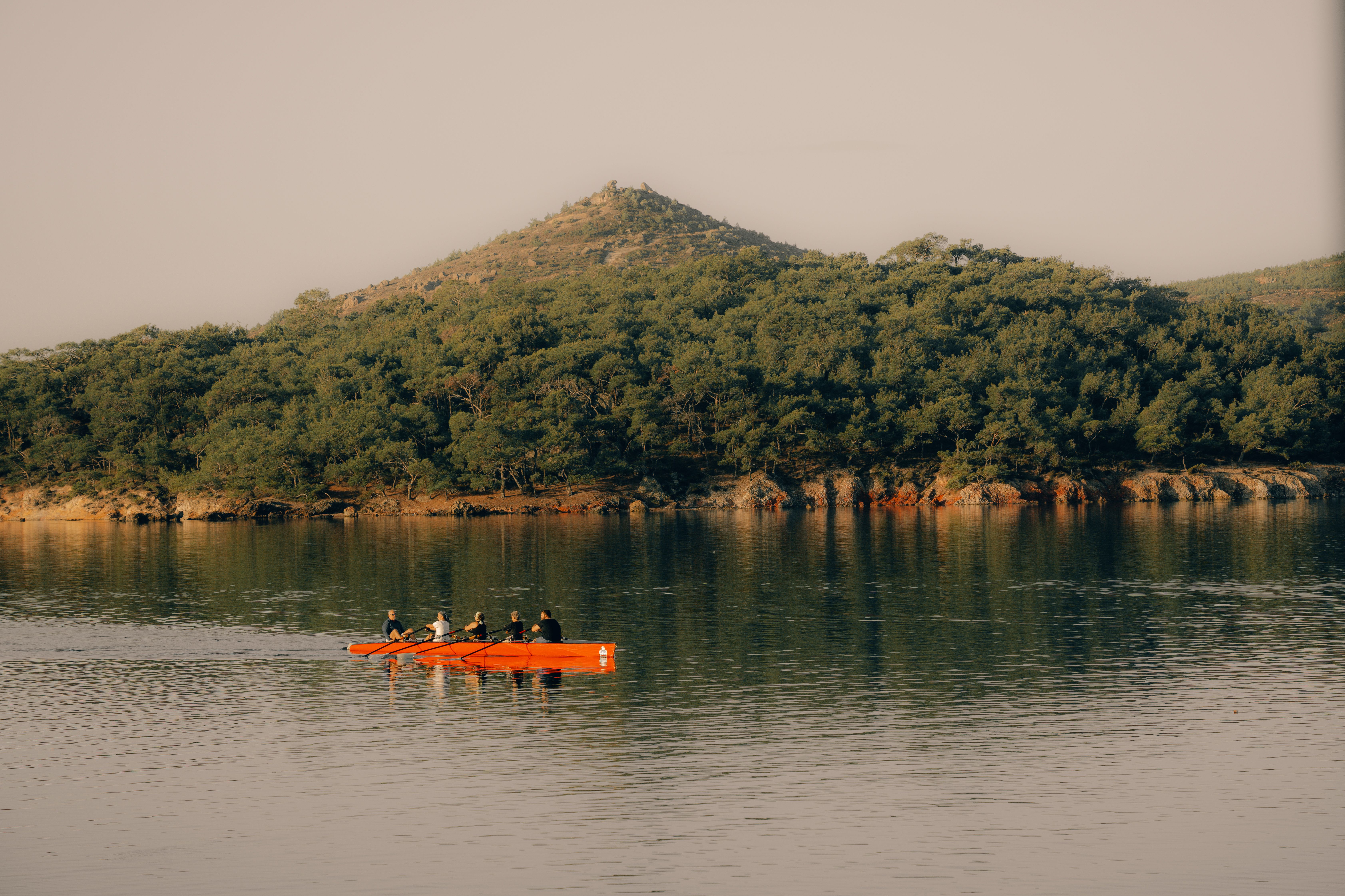 People Canoeing on River · Free Stock Photo