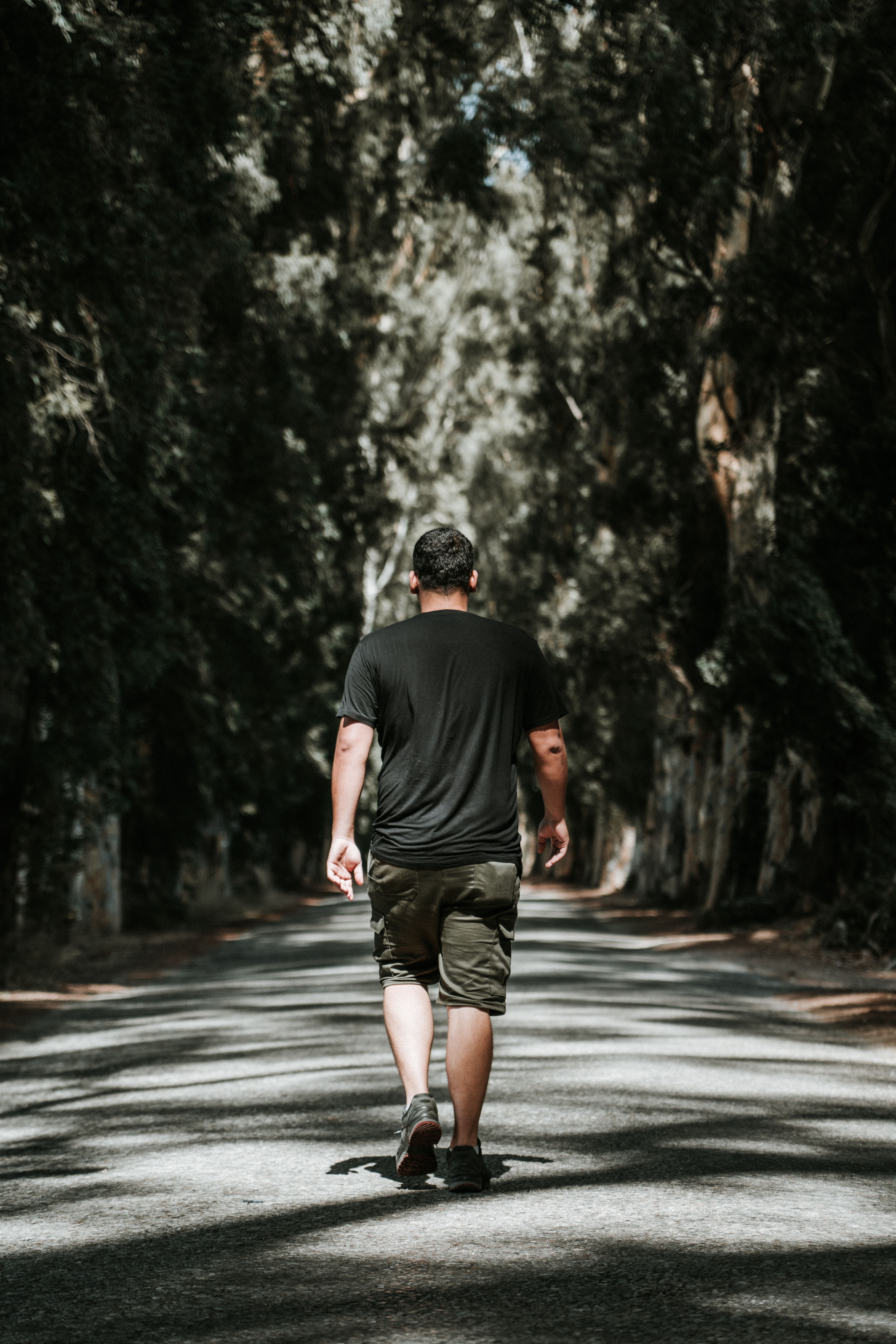 Man Standing on Road · Free Stock Photo