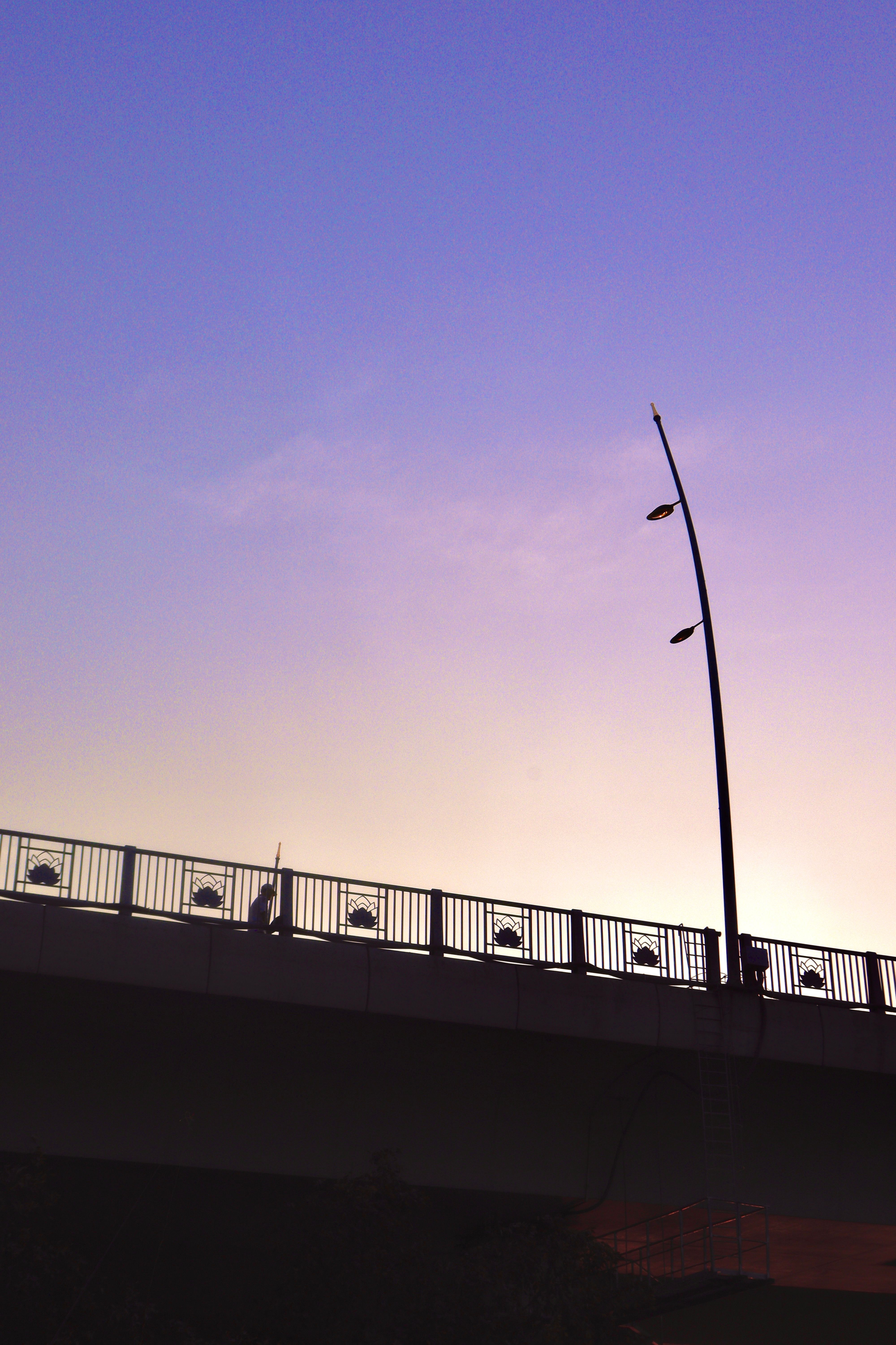 View of a Bridge at Dusk · Free Stock Photo