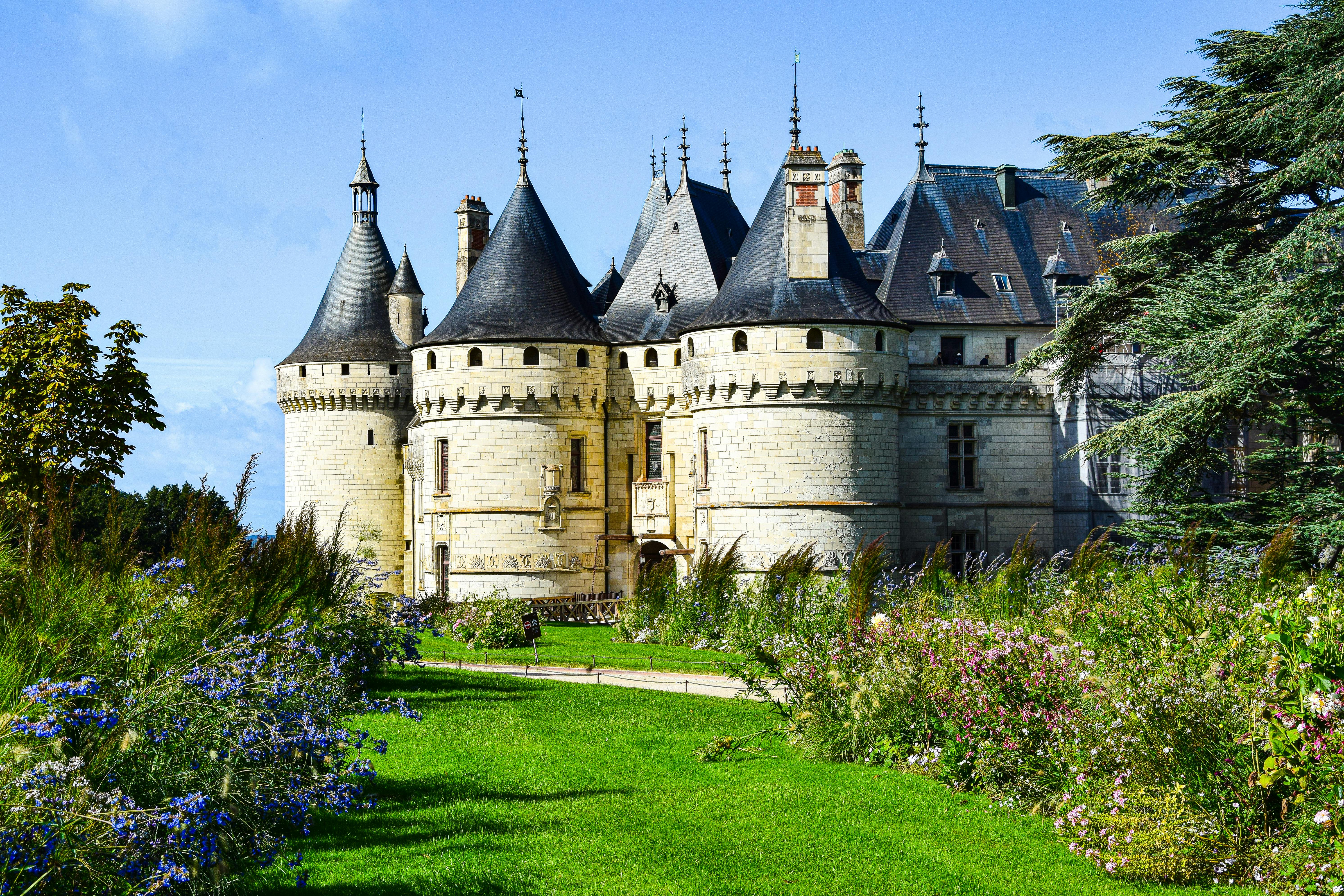 Towers of the Medieval French Chaumont Castle · Free Stock Photo