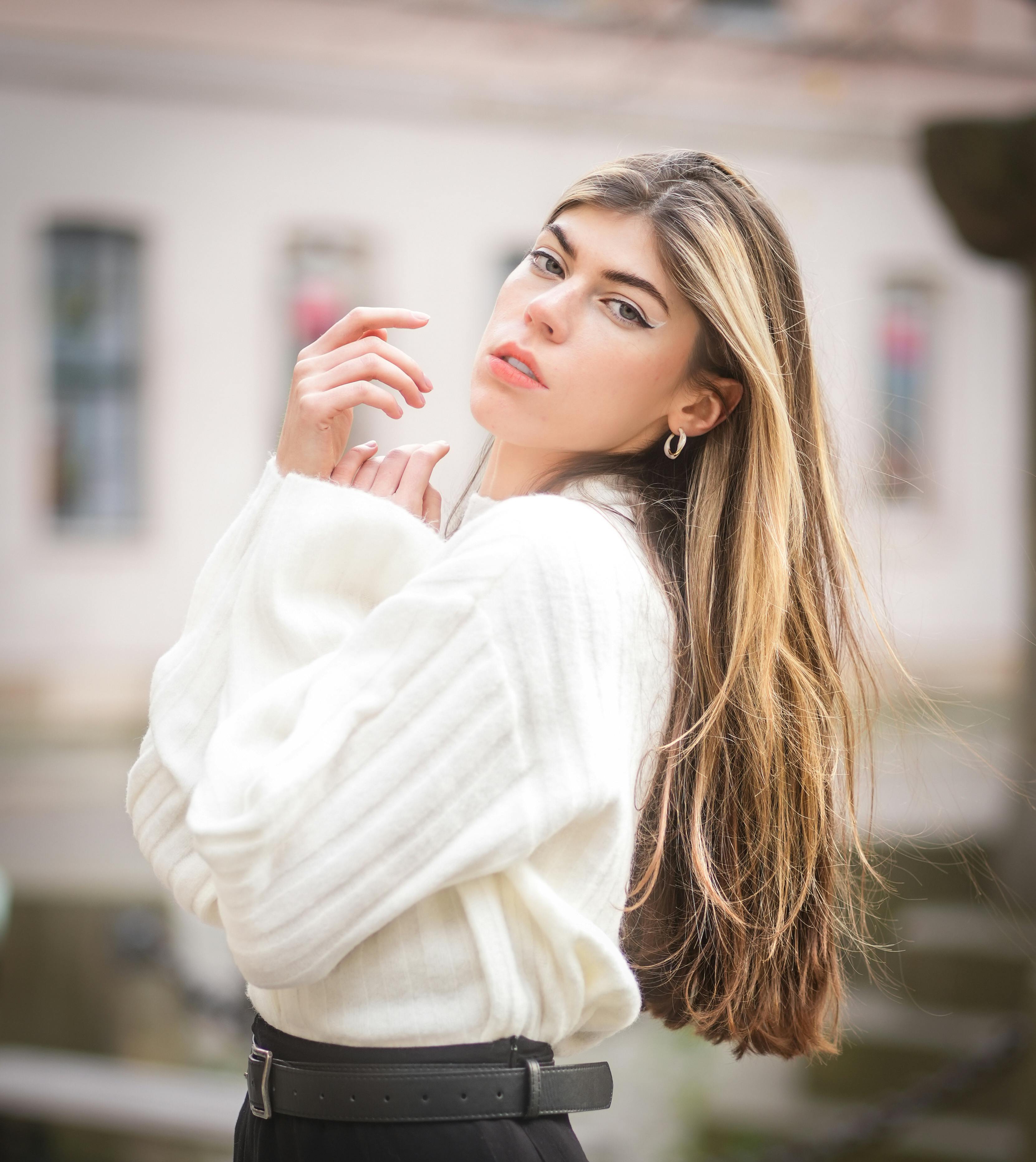 Model in Traditional Folk Costume · Free Stock Photo