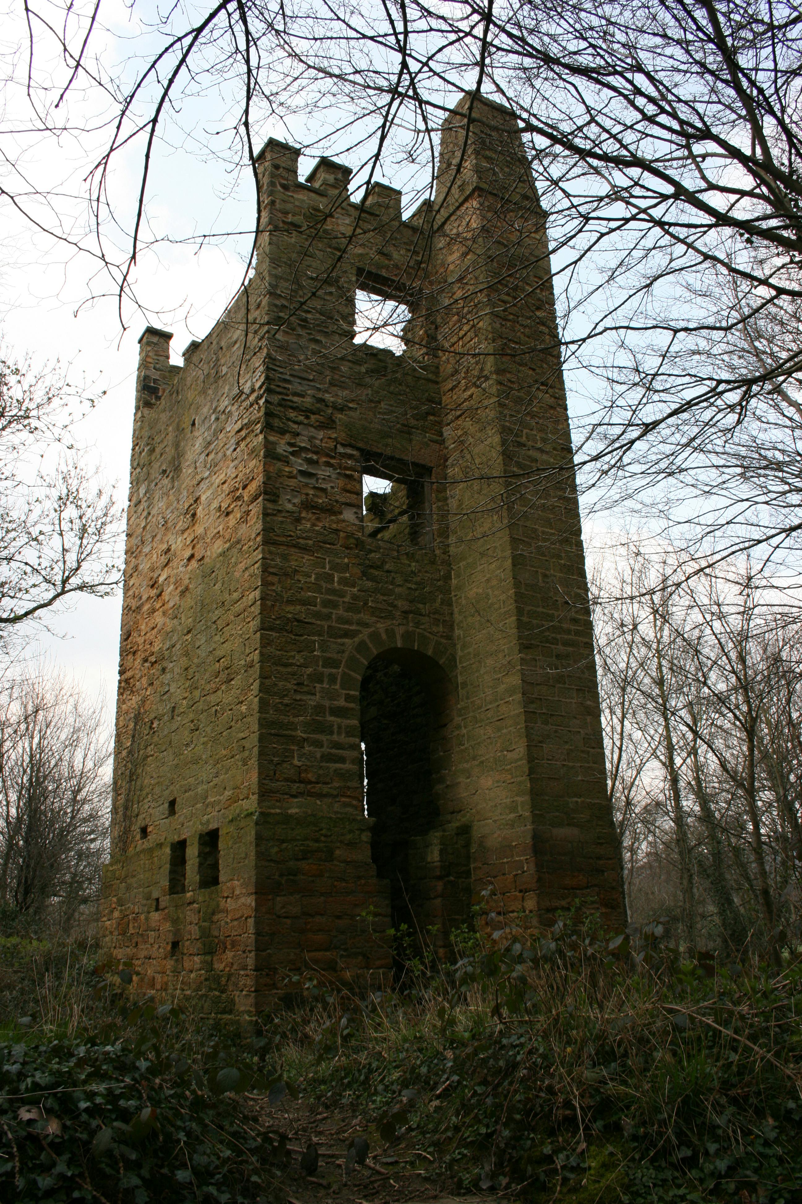 View of the Rockley Engine Tower Ruins in Barnsley, England, UK · Free ...
