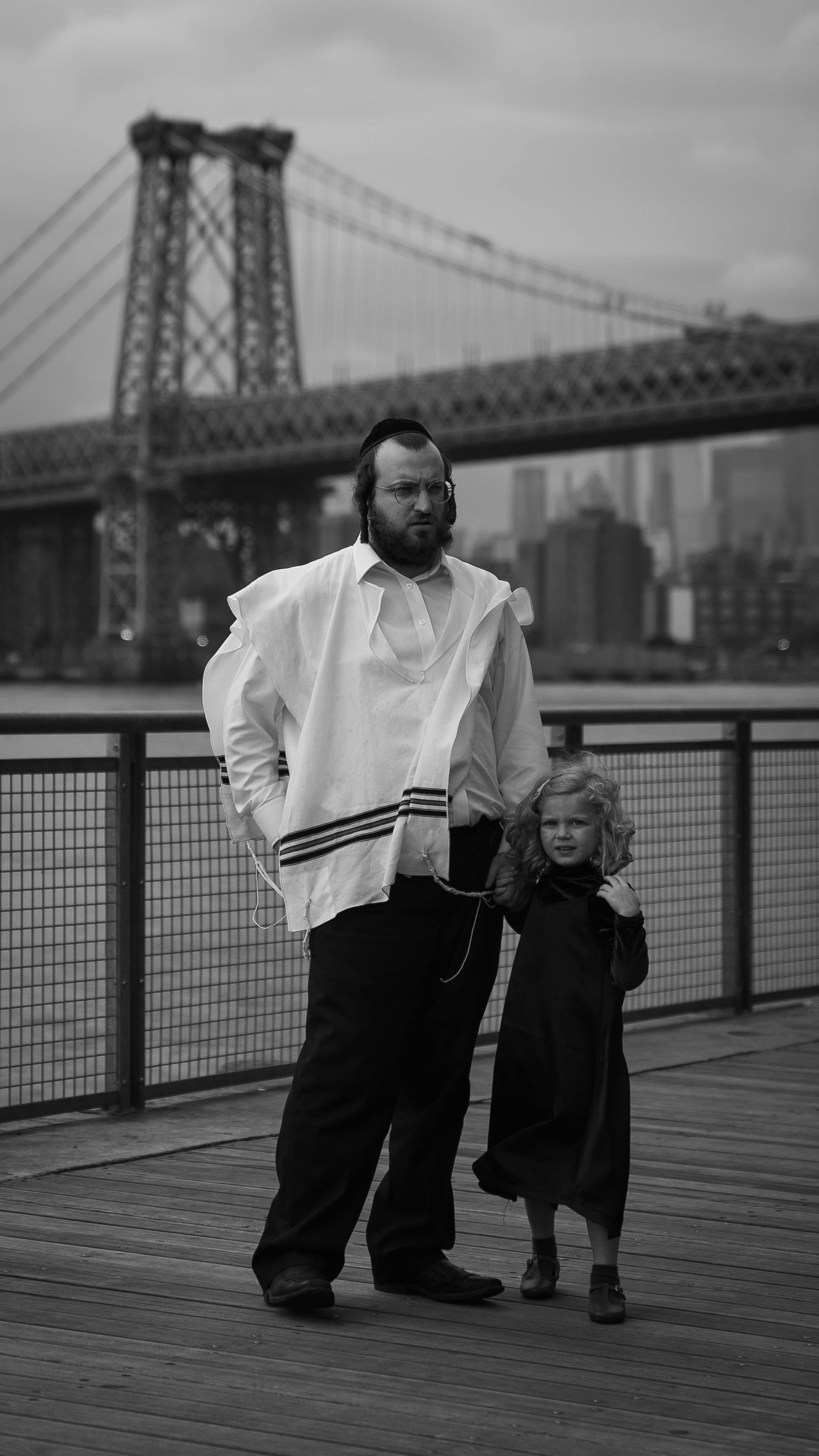 A Father Standing with his Child · Free Stock Photo