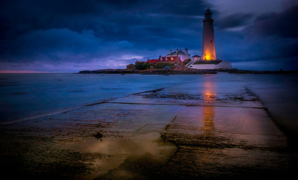 Lighthouse At Night Photos, Download The BEST Free Lighthouse At Night ...
