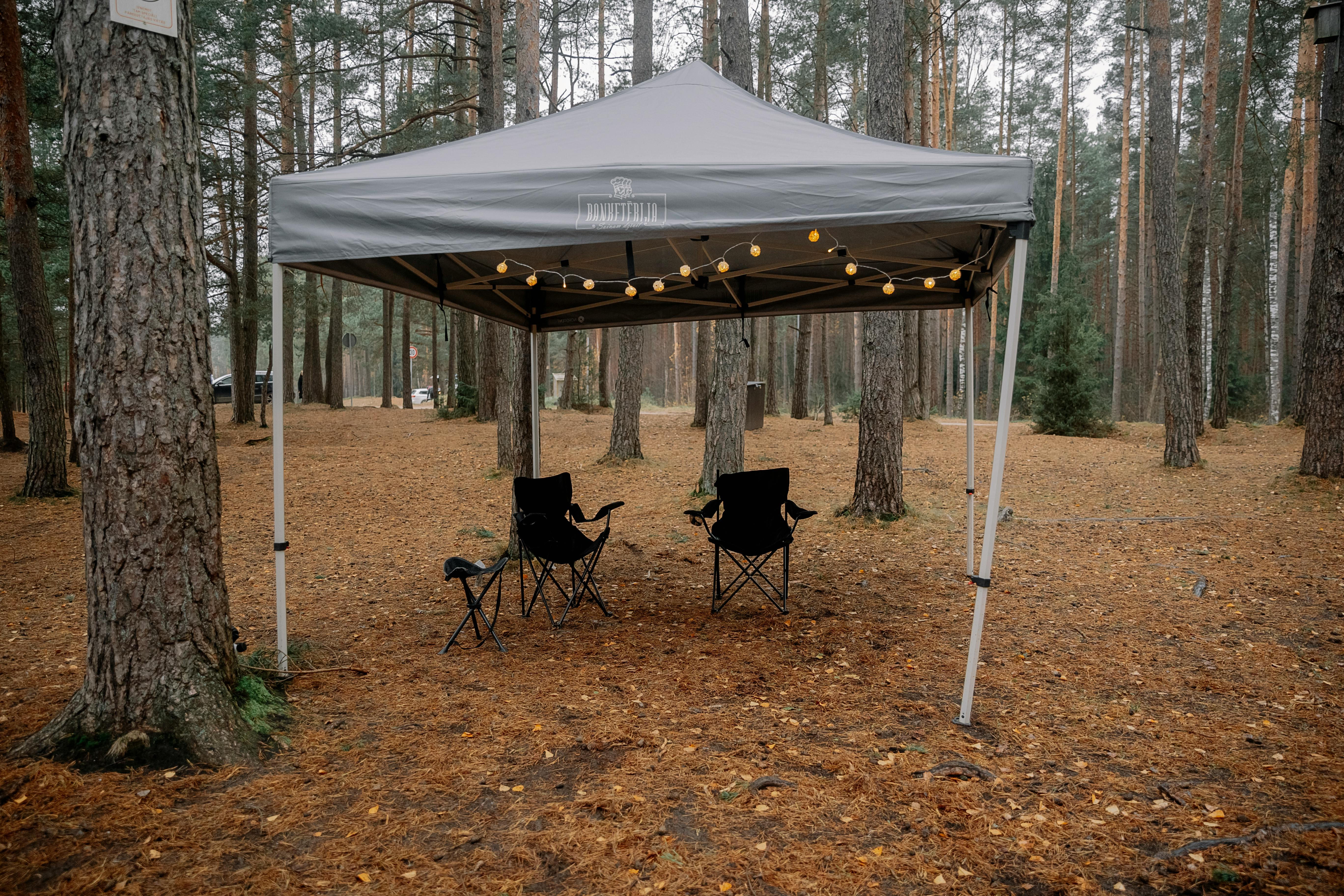 Two People Lying Inside Tent · Free Stock Photo
