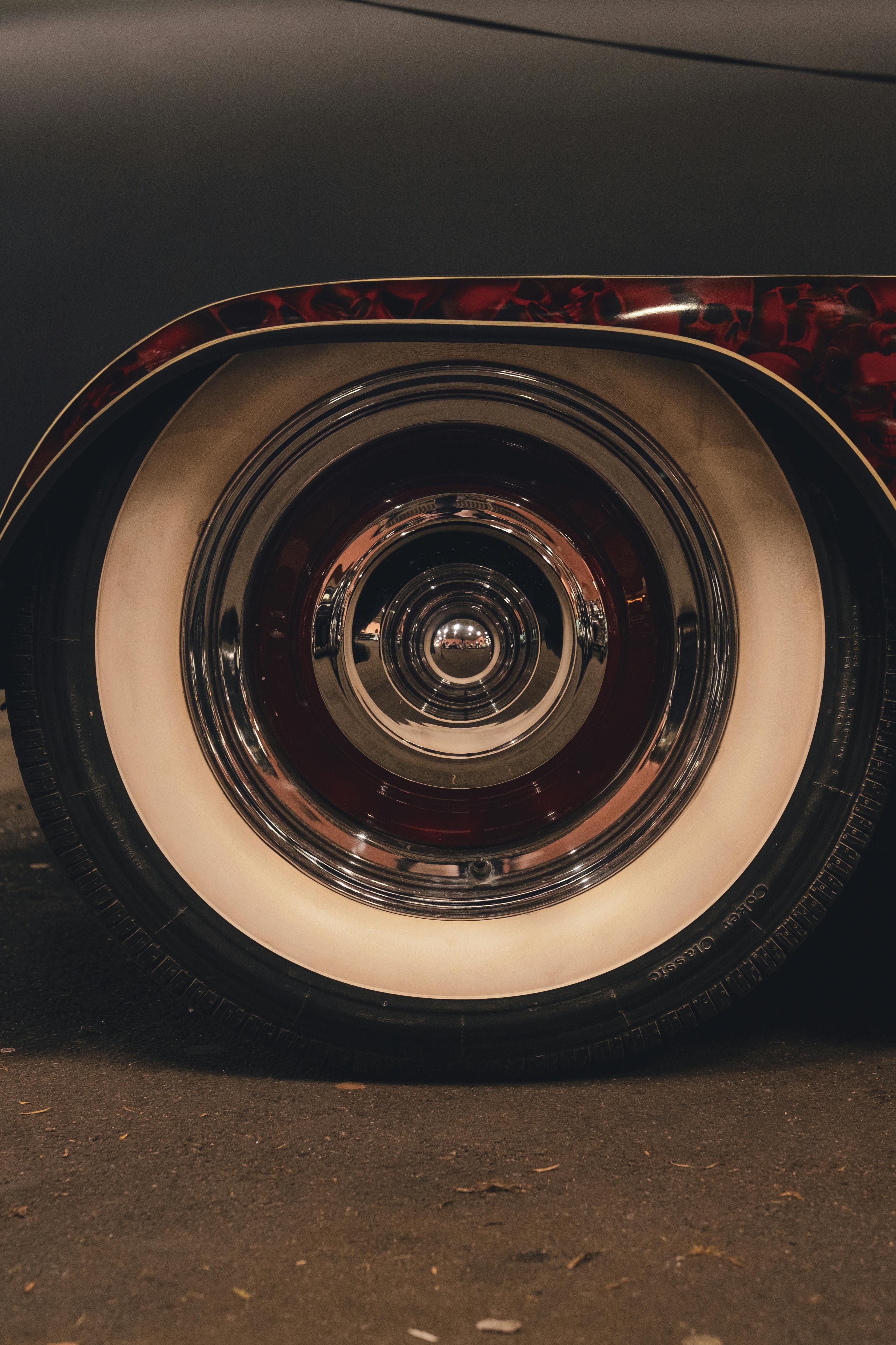 Vintage Car Wheel · Free Stock Photo