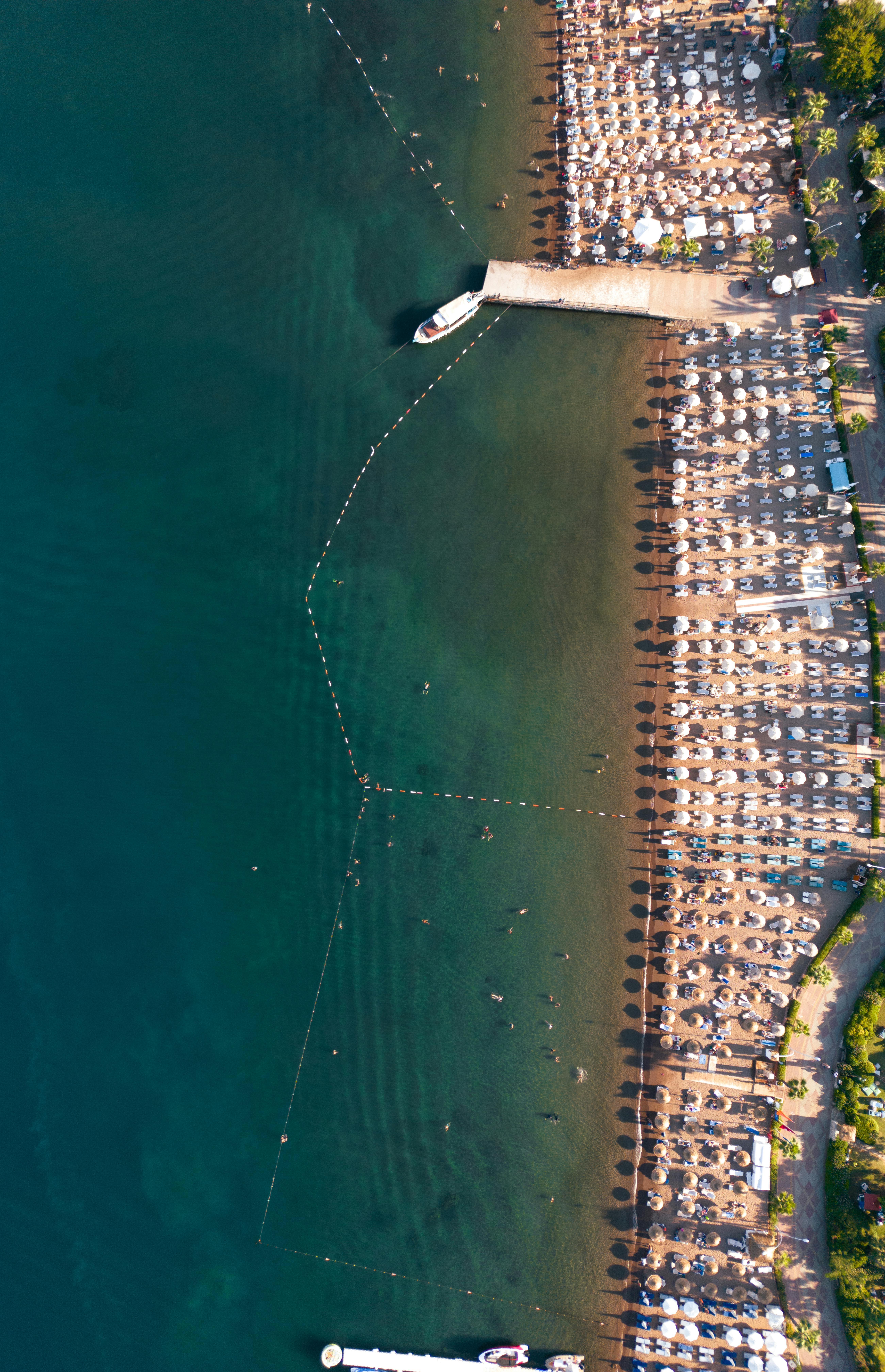 Aerial Photography of a Beach · Free Stock Photo