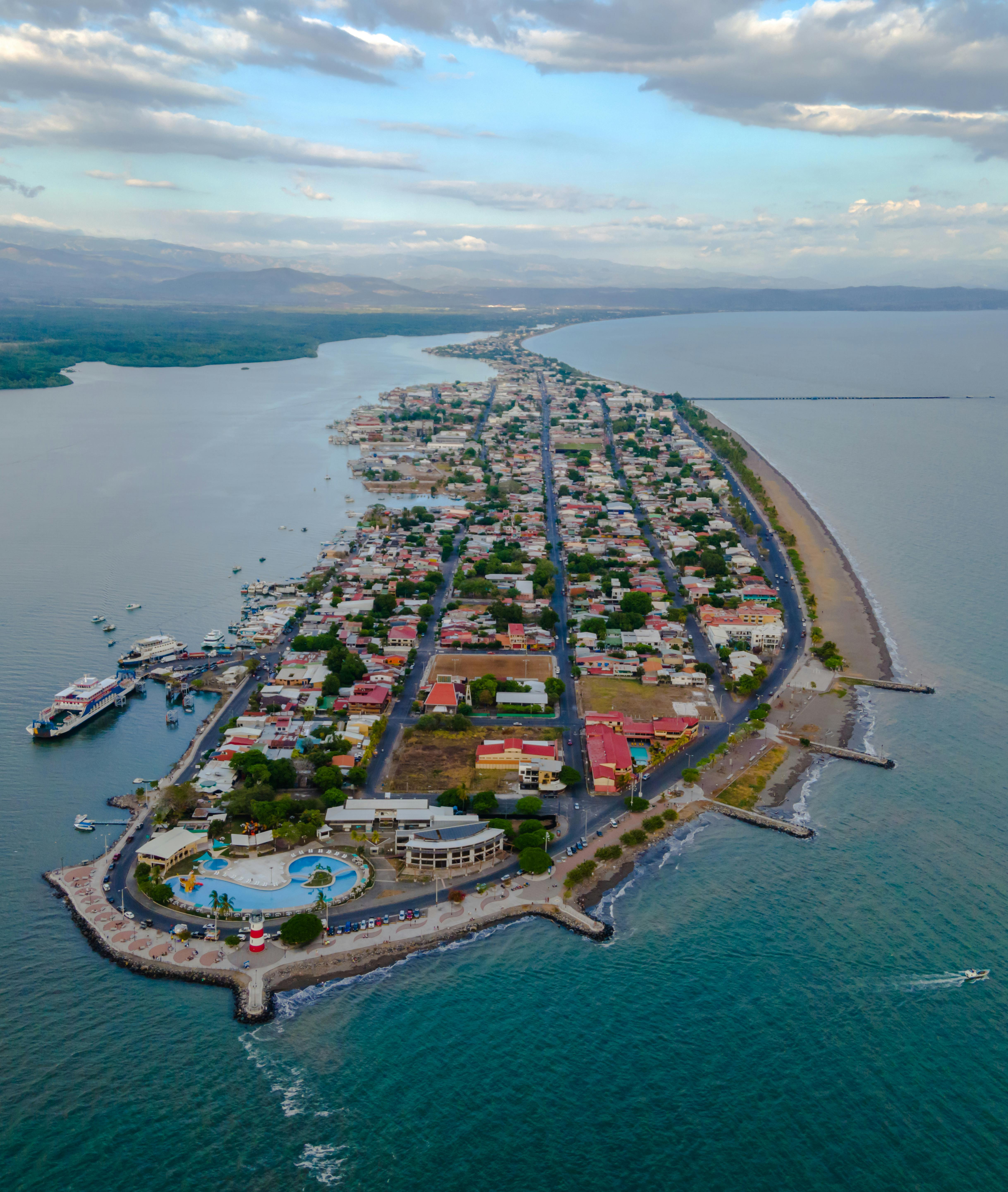 Puntarenas Town on Foreland in Costa Rica · Free Stock Photo
