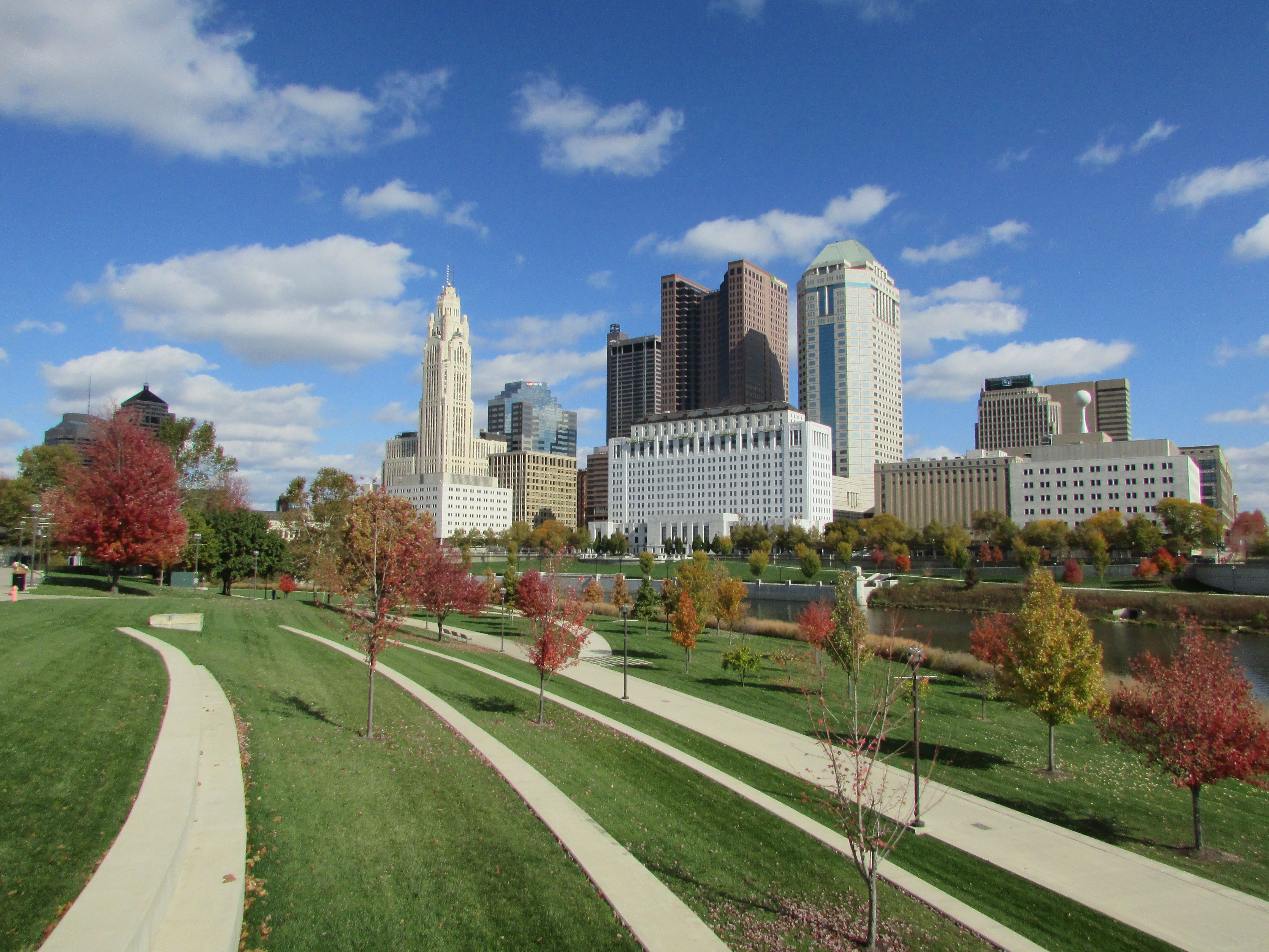 Park in City in Ohio in USA · Free Stock Photo
