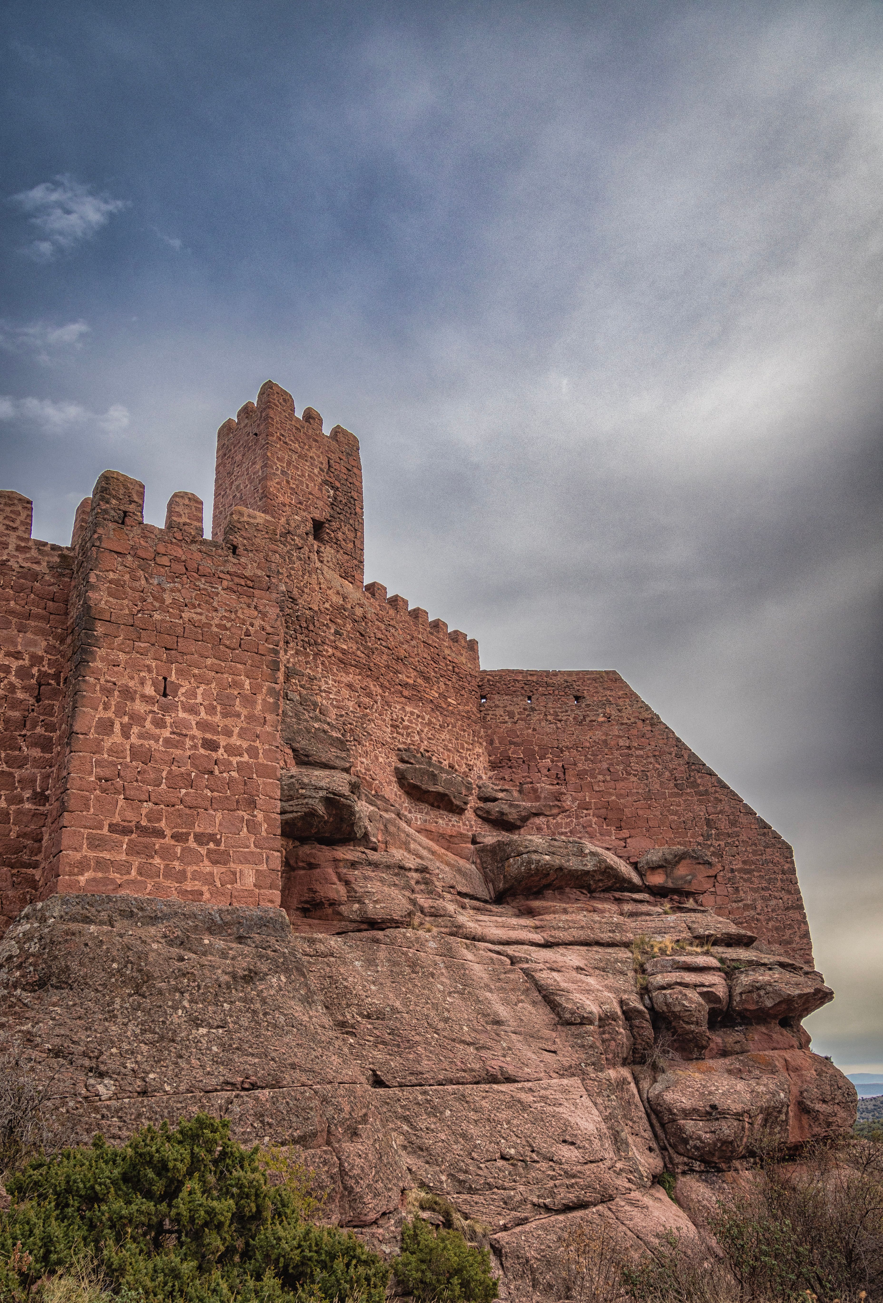 Castle of Peracense on Escarpment · Free Stock Photo