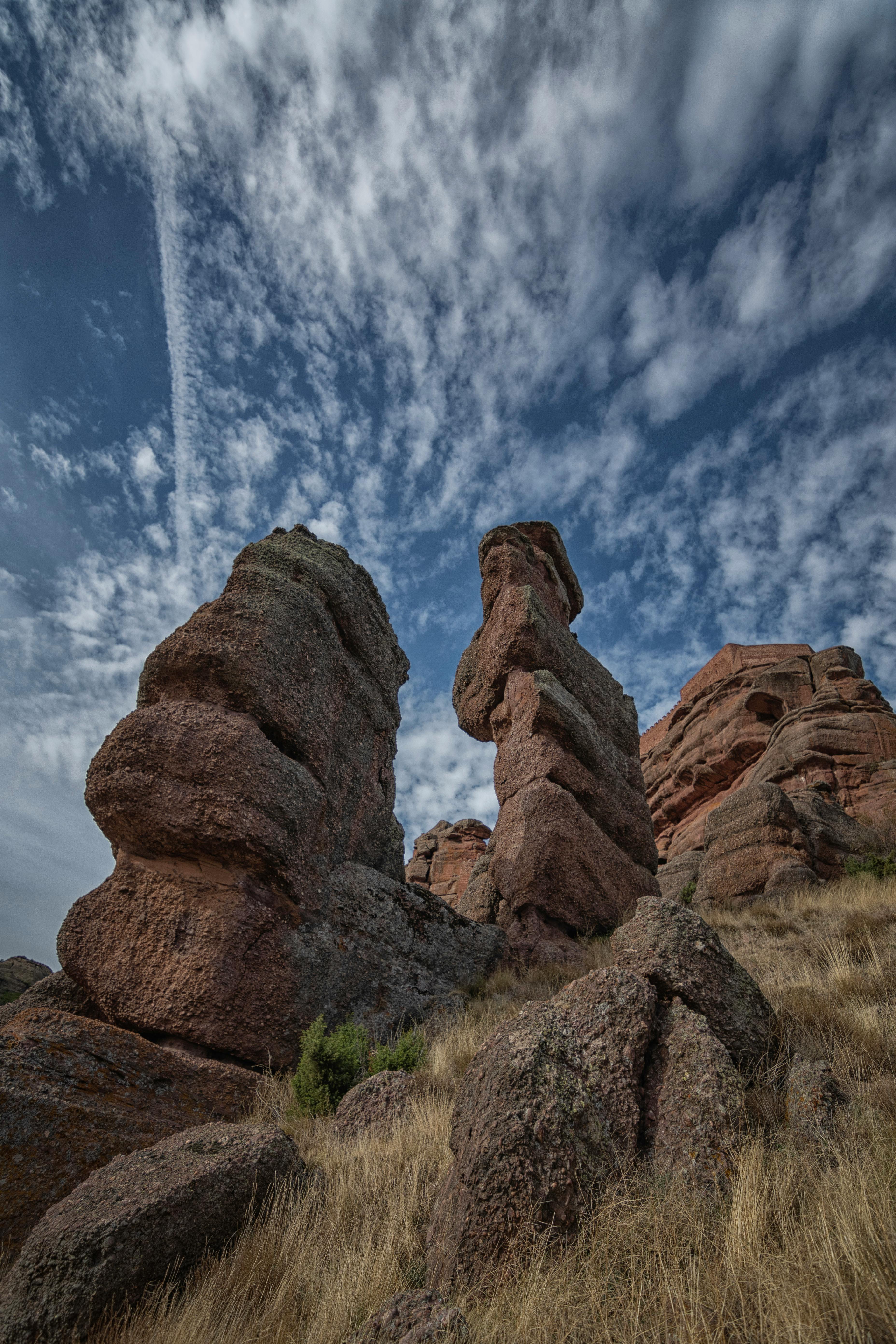 Hill with Rock Formations · Free Stock Photo
