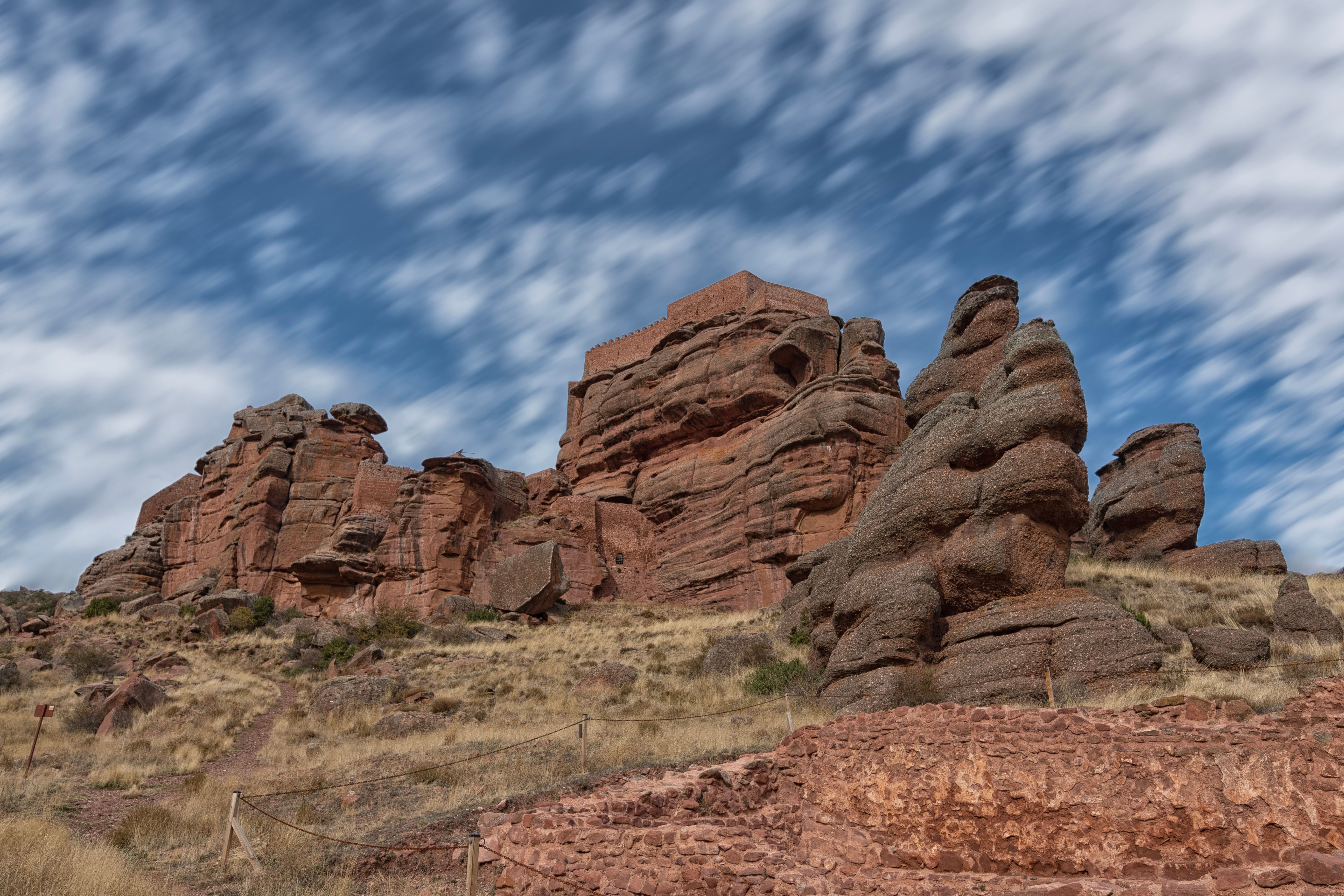 Rock Formations by Castle of Peracense · Free Stock Photo