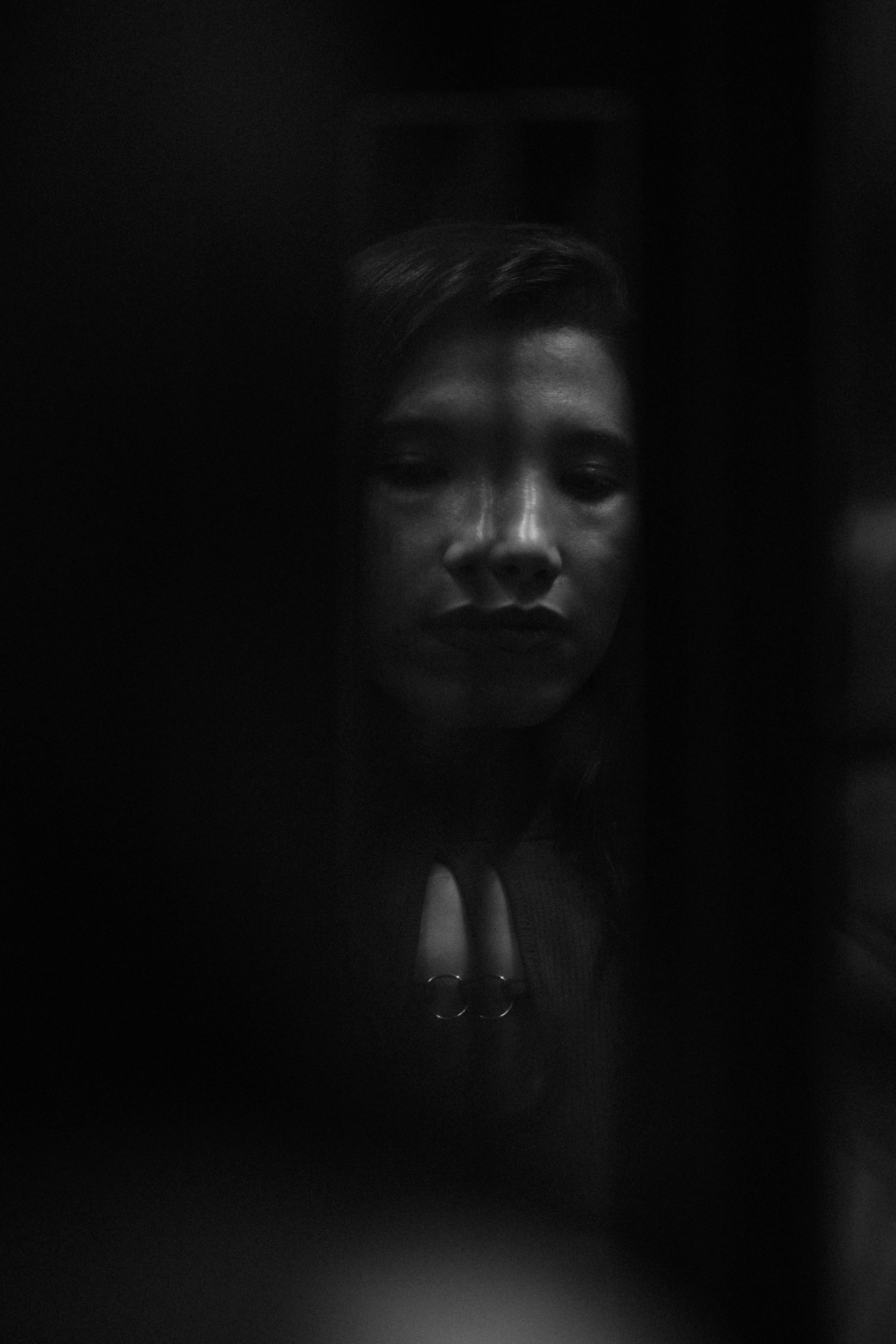Reflection of Face · Free Stock Photo
