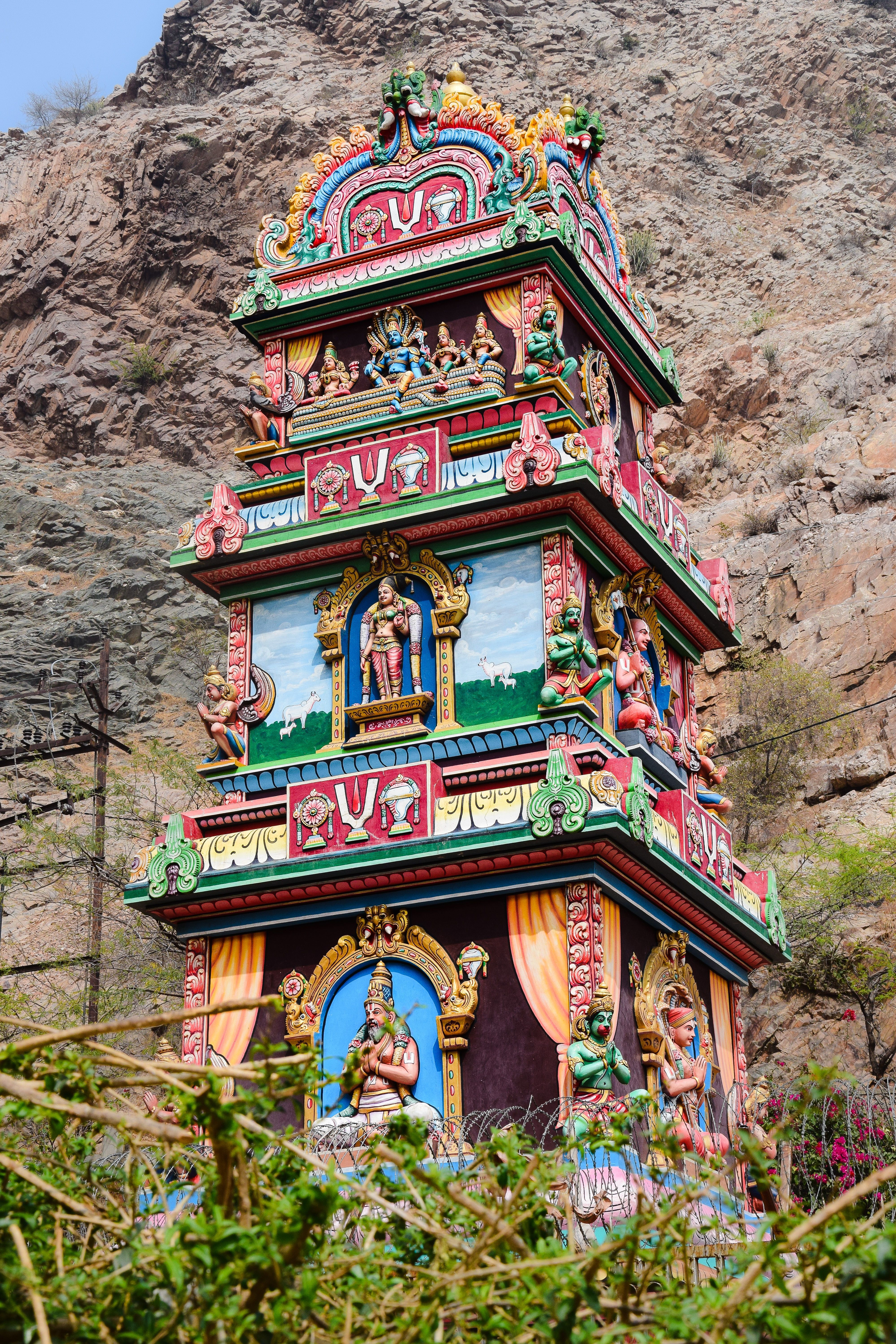 Ornamented Hindu Temple Building · Free Stock Photo