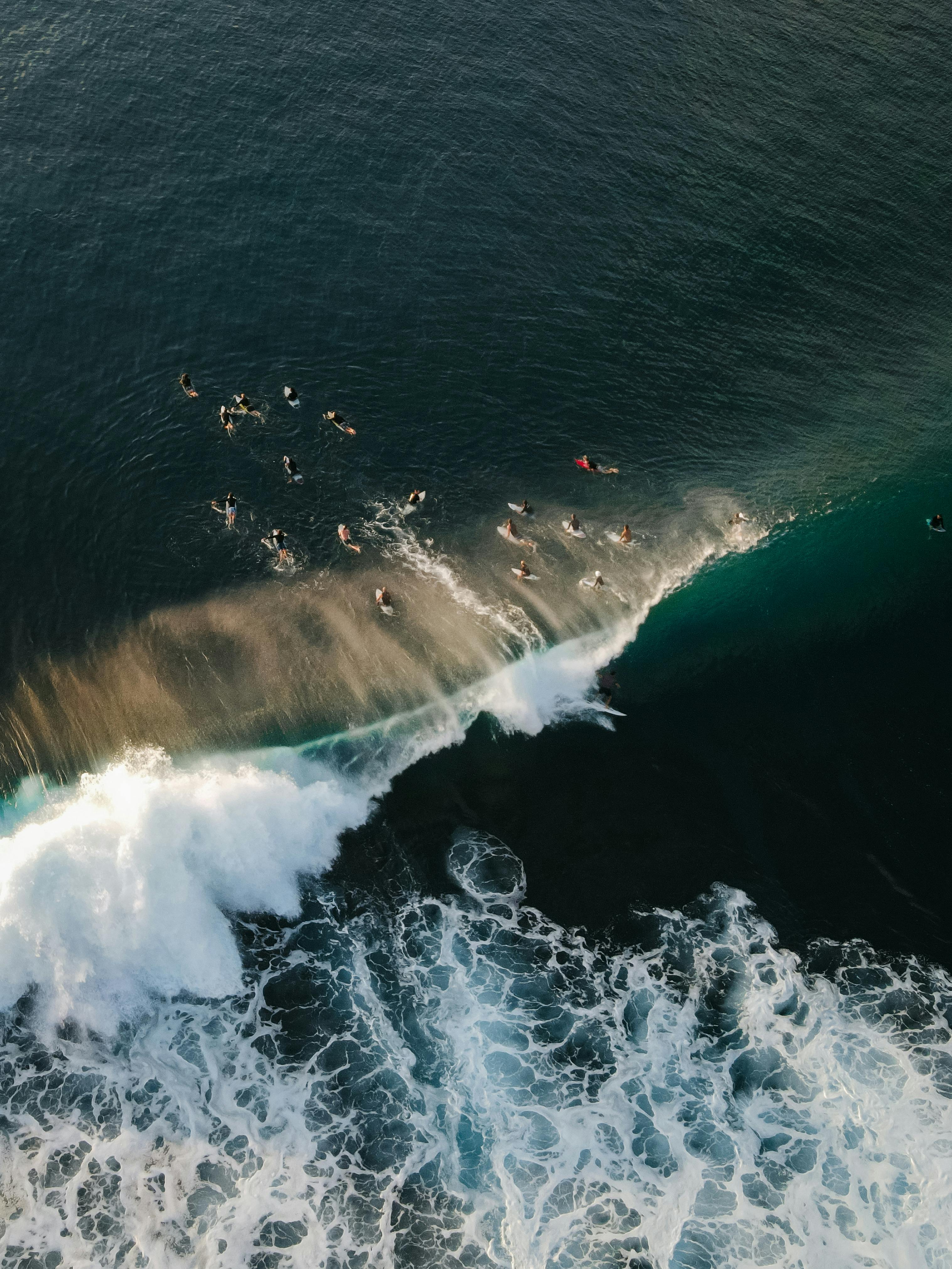 Birds Eye View of a Waterfall · Free Stock Photo