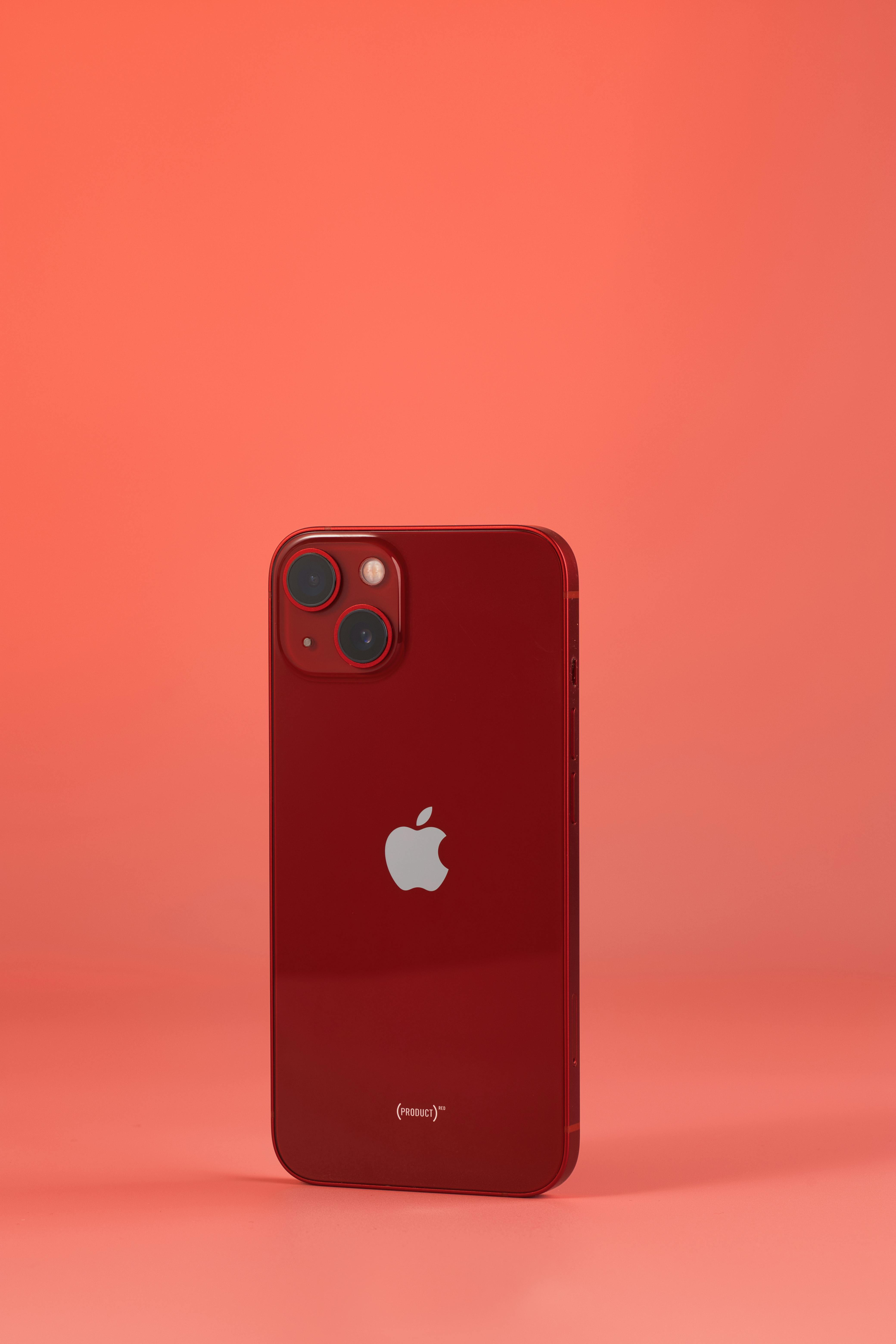 Red iphone 11 pro max · Free Stock Photo