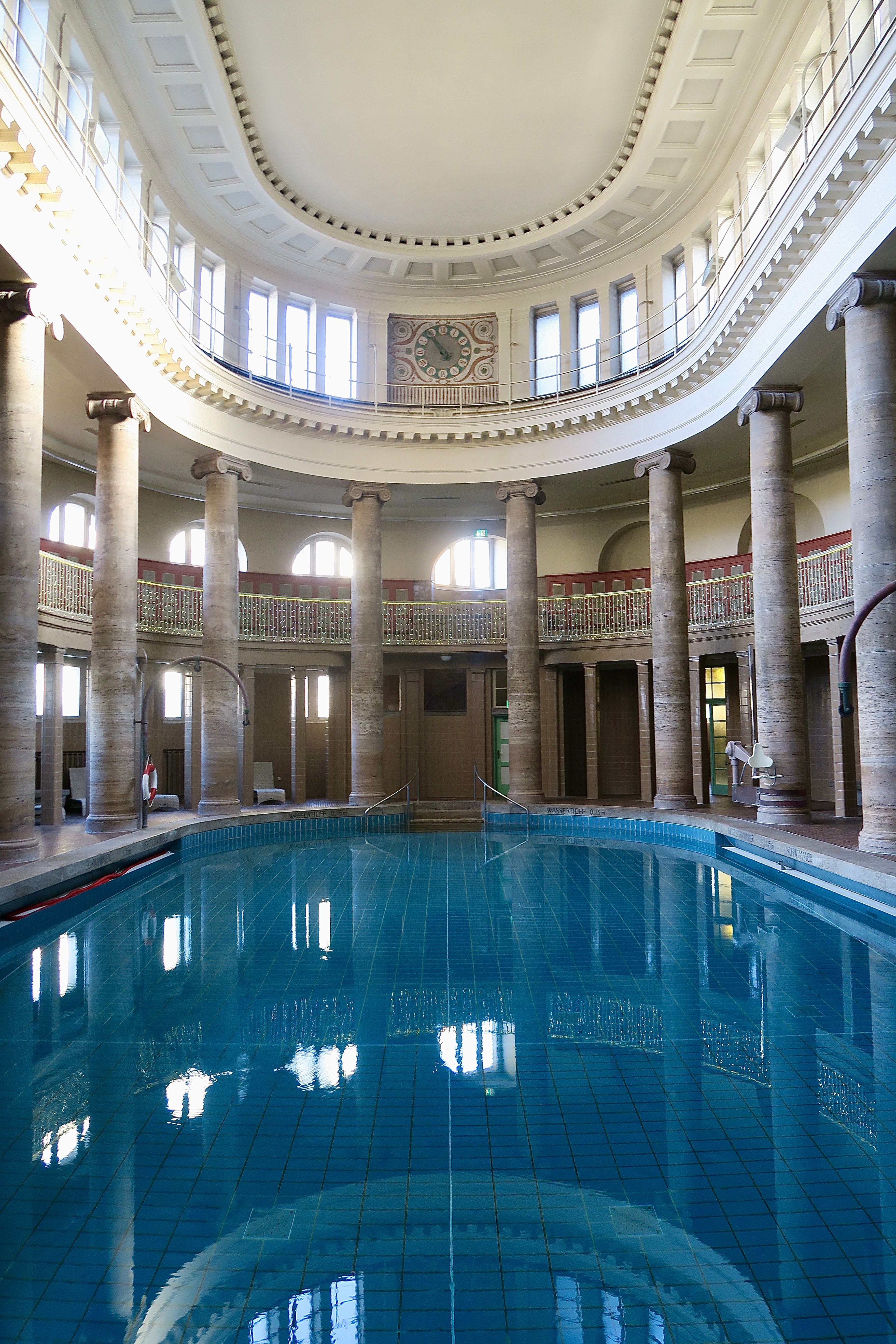 Interior of Neukolln Pool in Berlin · Free Stock Photo