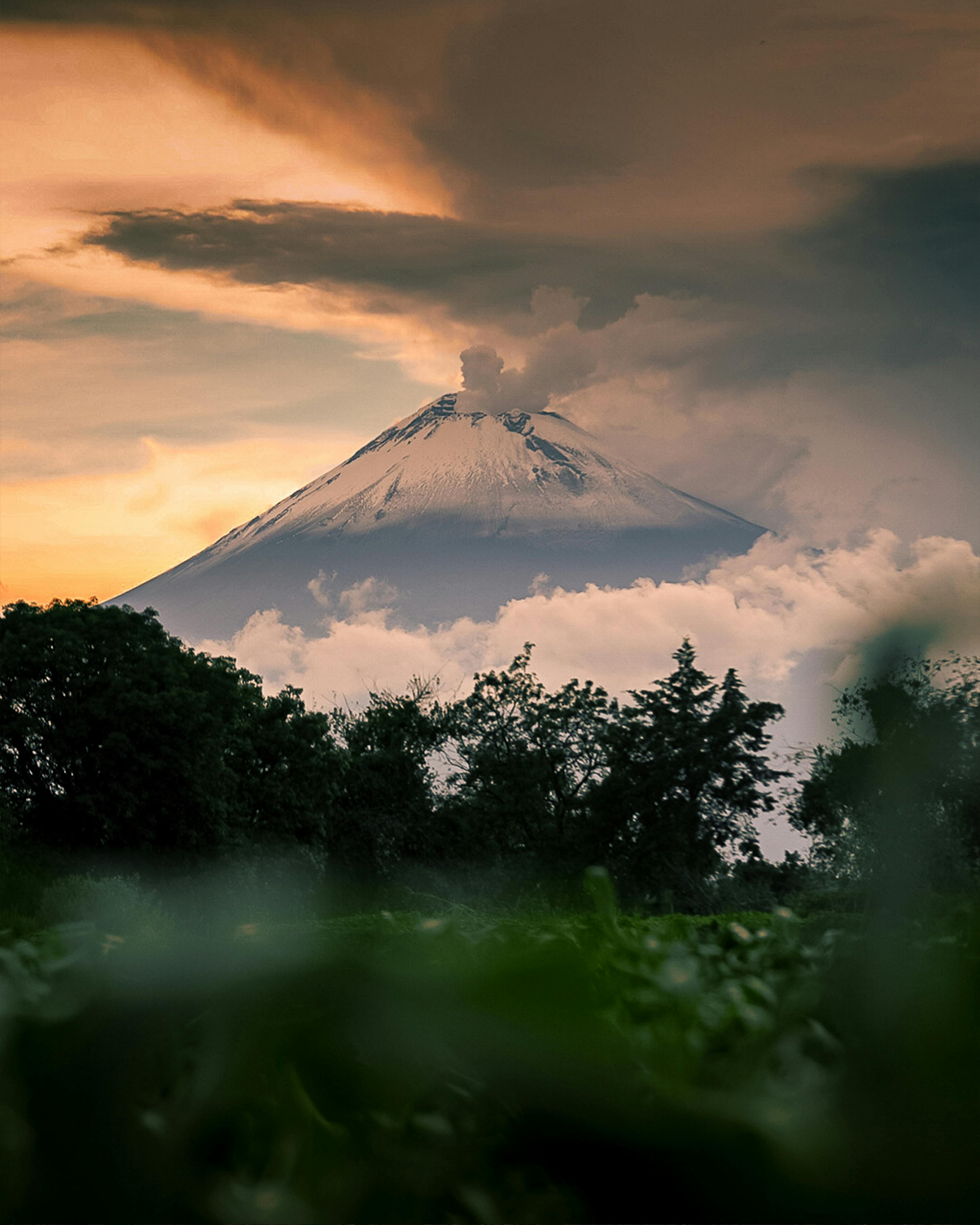 Mount Bromo at Sunset, Indonesia · Free Stock Photo