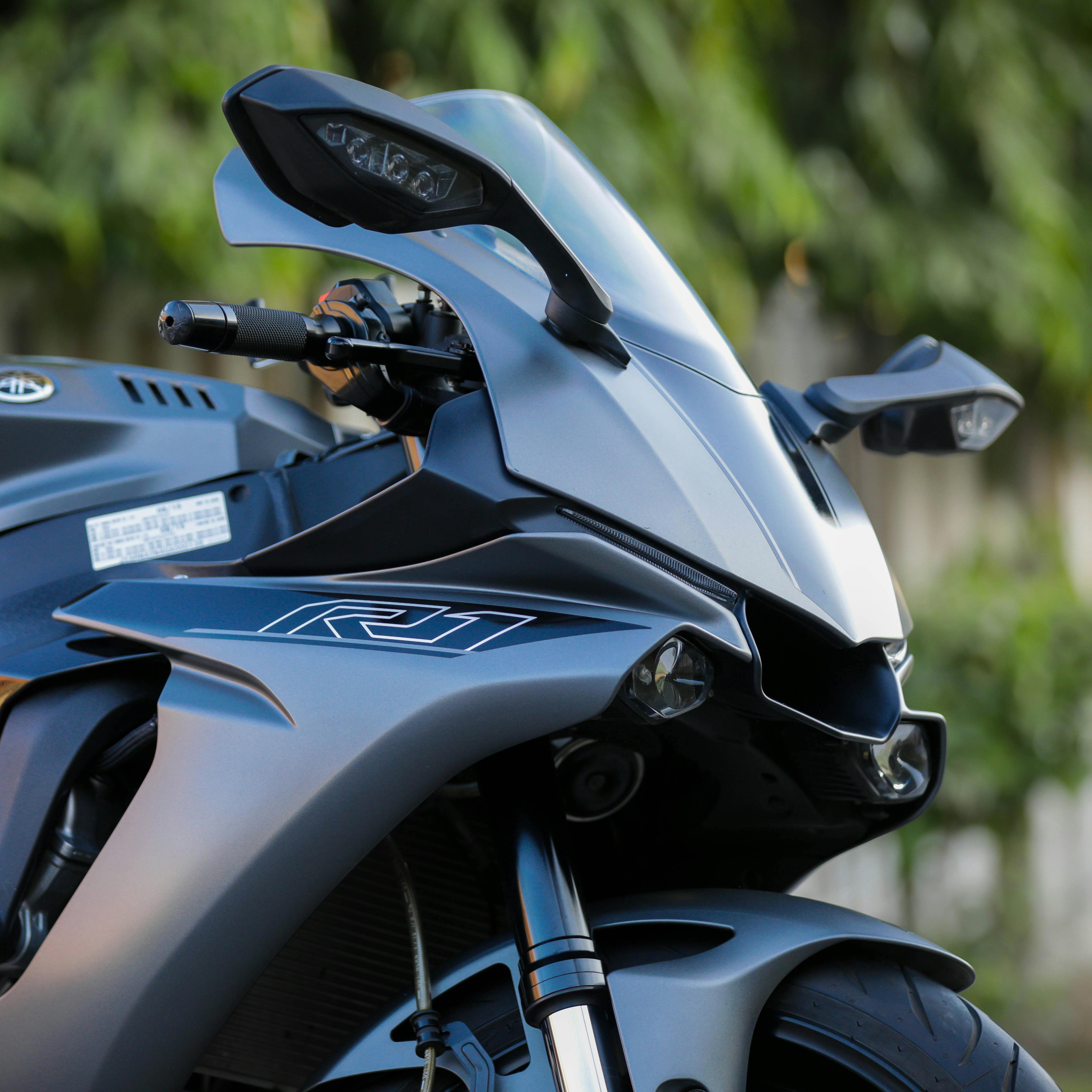 Black Motor in a Forest · Free Stock Photo