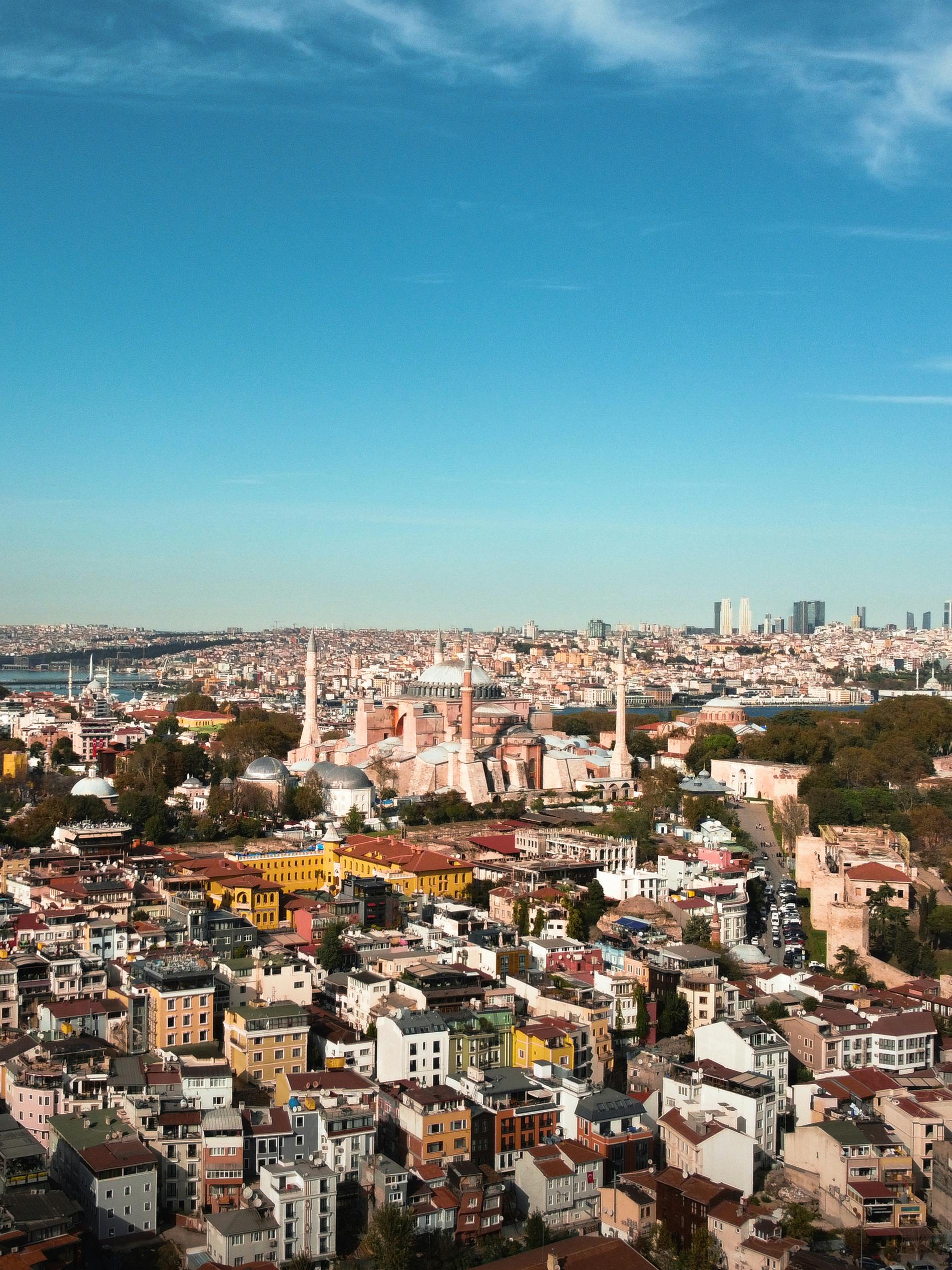 Panorama of Istanbul in Summer · Free Stock Photo