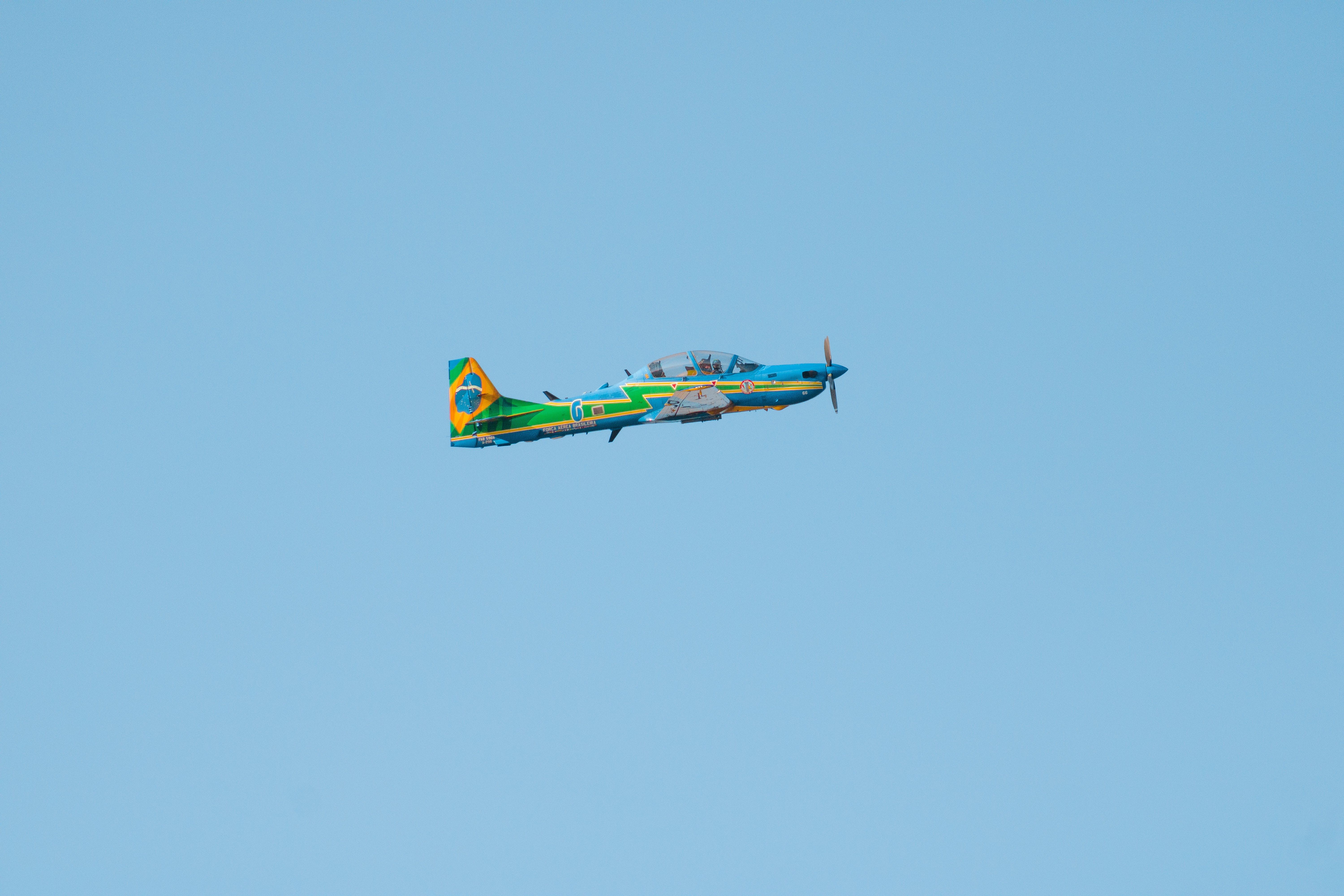 Aircraft of Brazilian Smoke Squadron · Free Stock Photo
