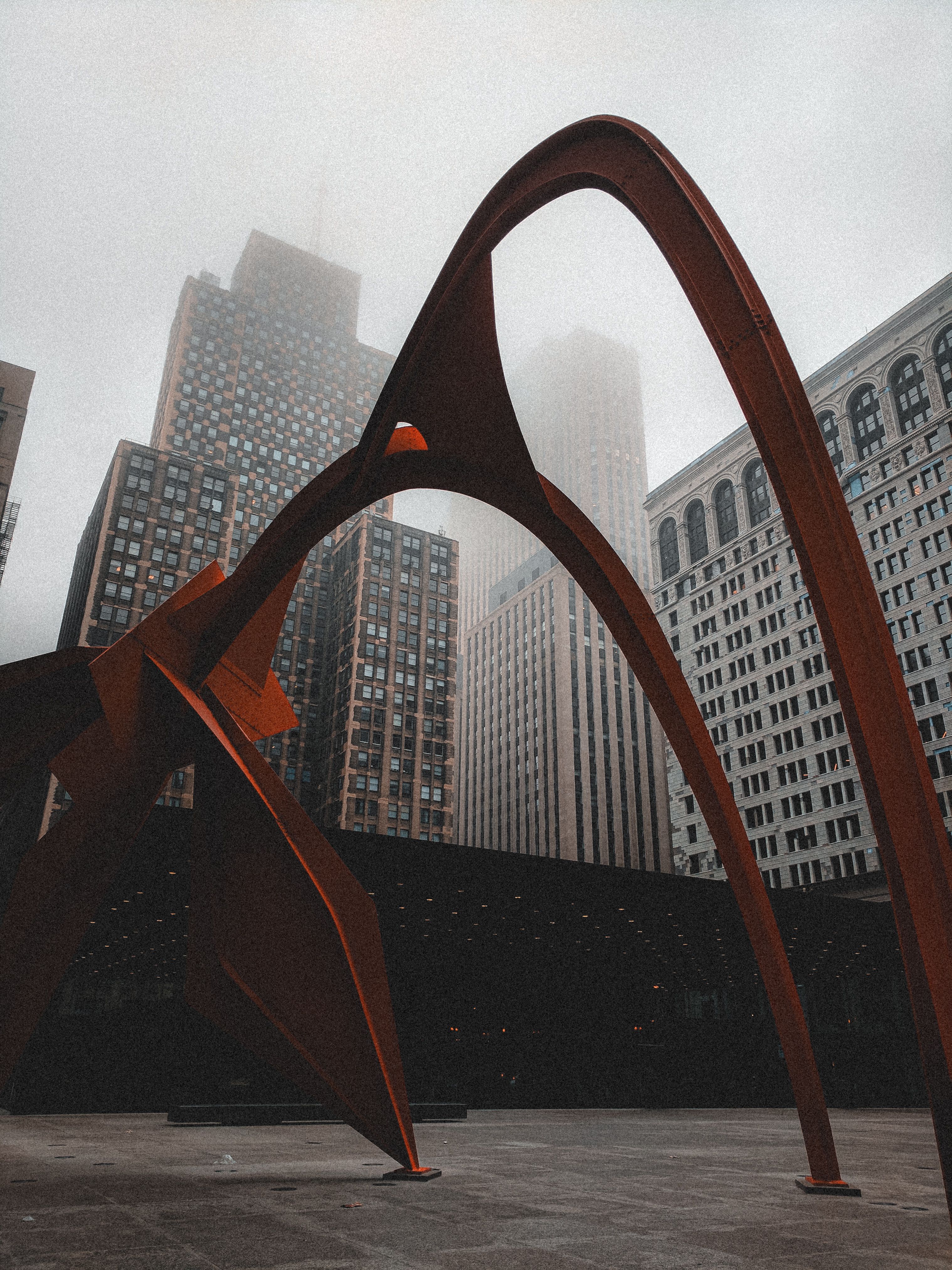 Flamingo Sculpture in Chicago, Illinois, USA · Free Stock Photo