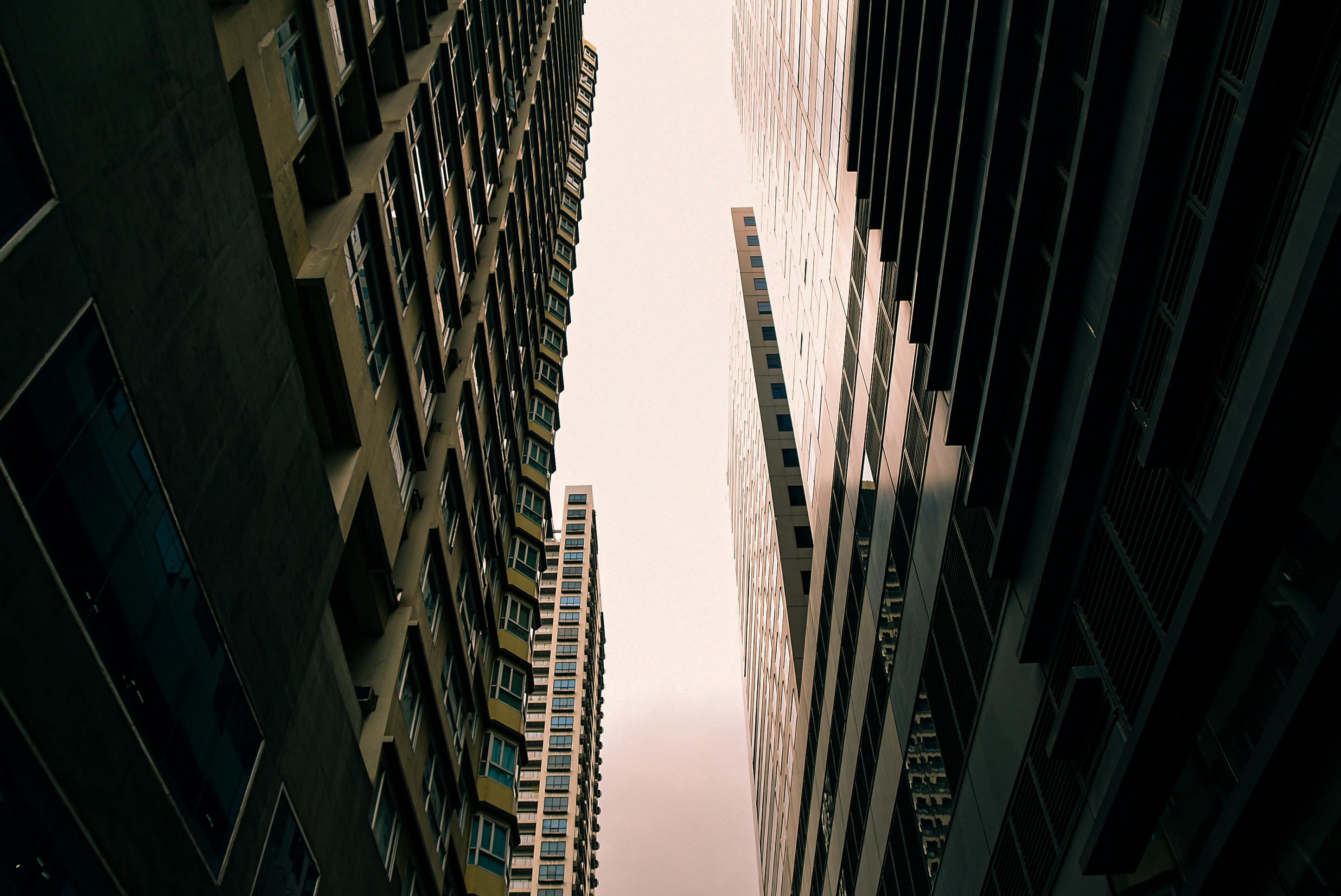 Worm's Eye View Photography Of Buildings · Free Stock Photo