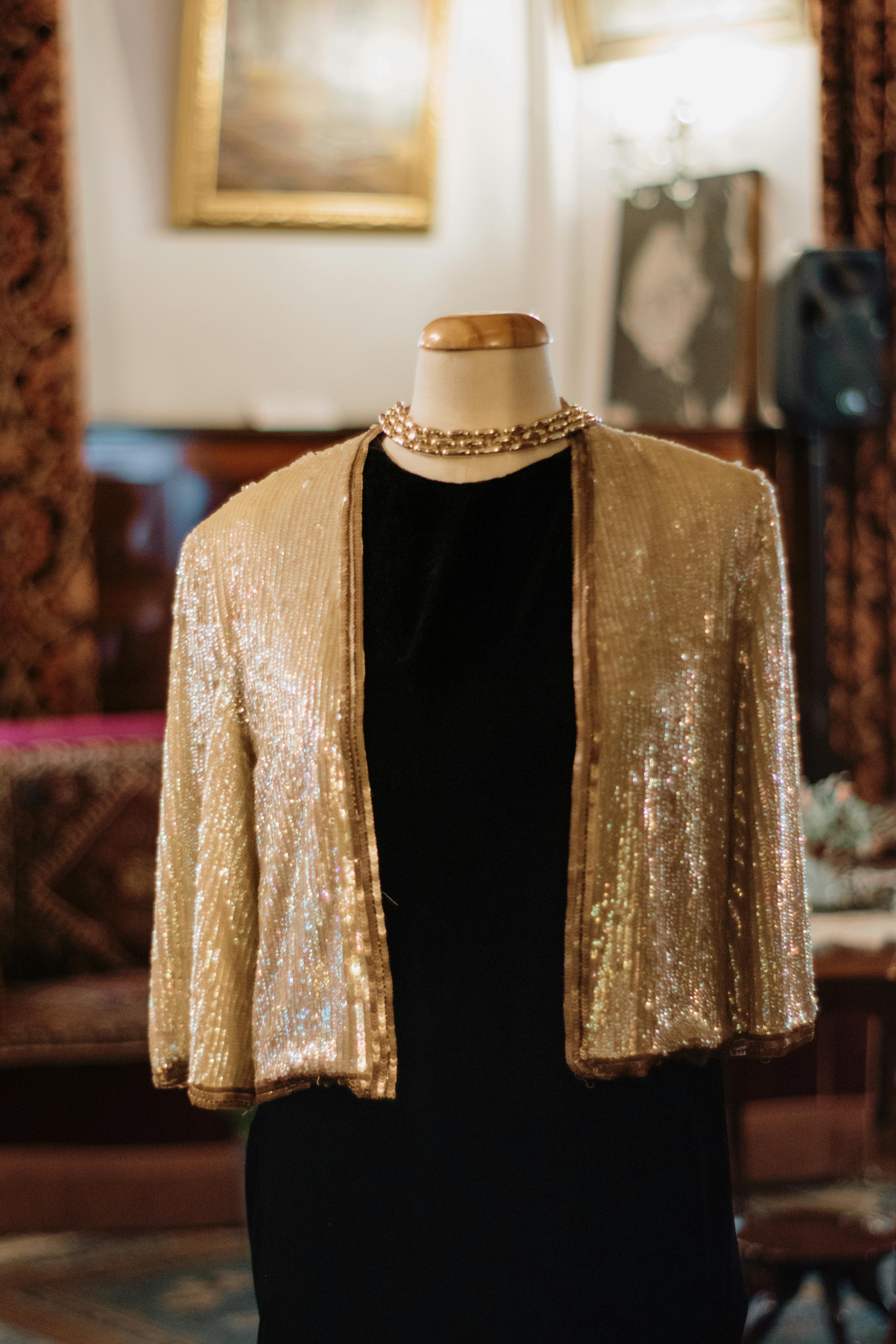 Golden Jacket on Mannequin · Free Stock Photo