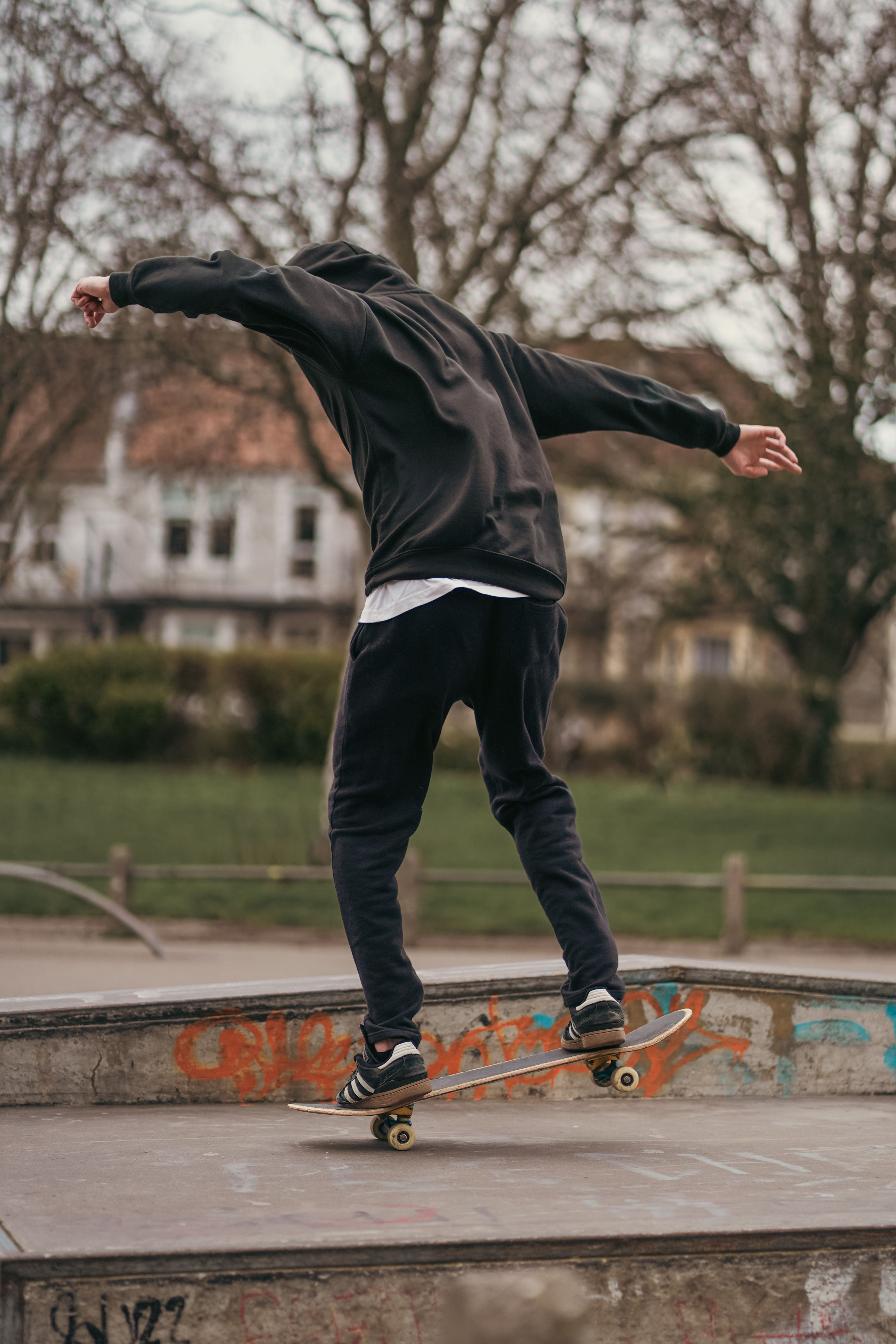 Man Skateboarding in Park · Free Stock Photo