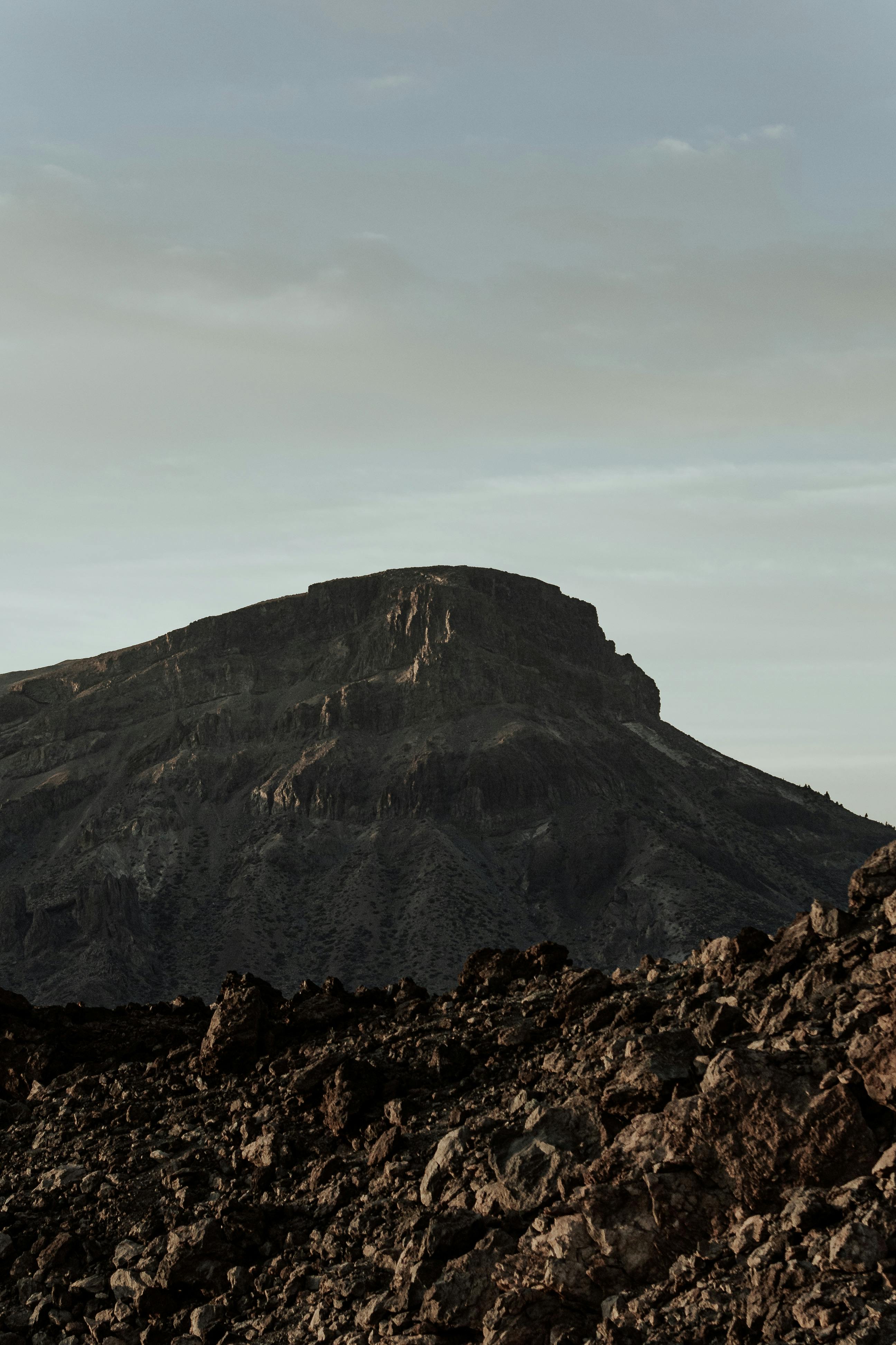 Rocky, Eroded Hill Landscape · Free Stock Photo