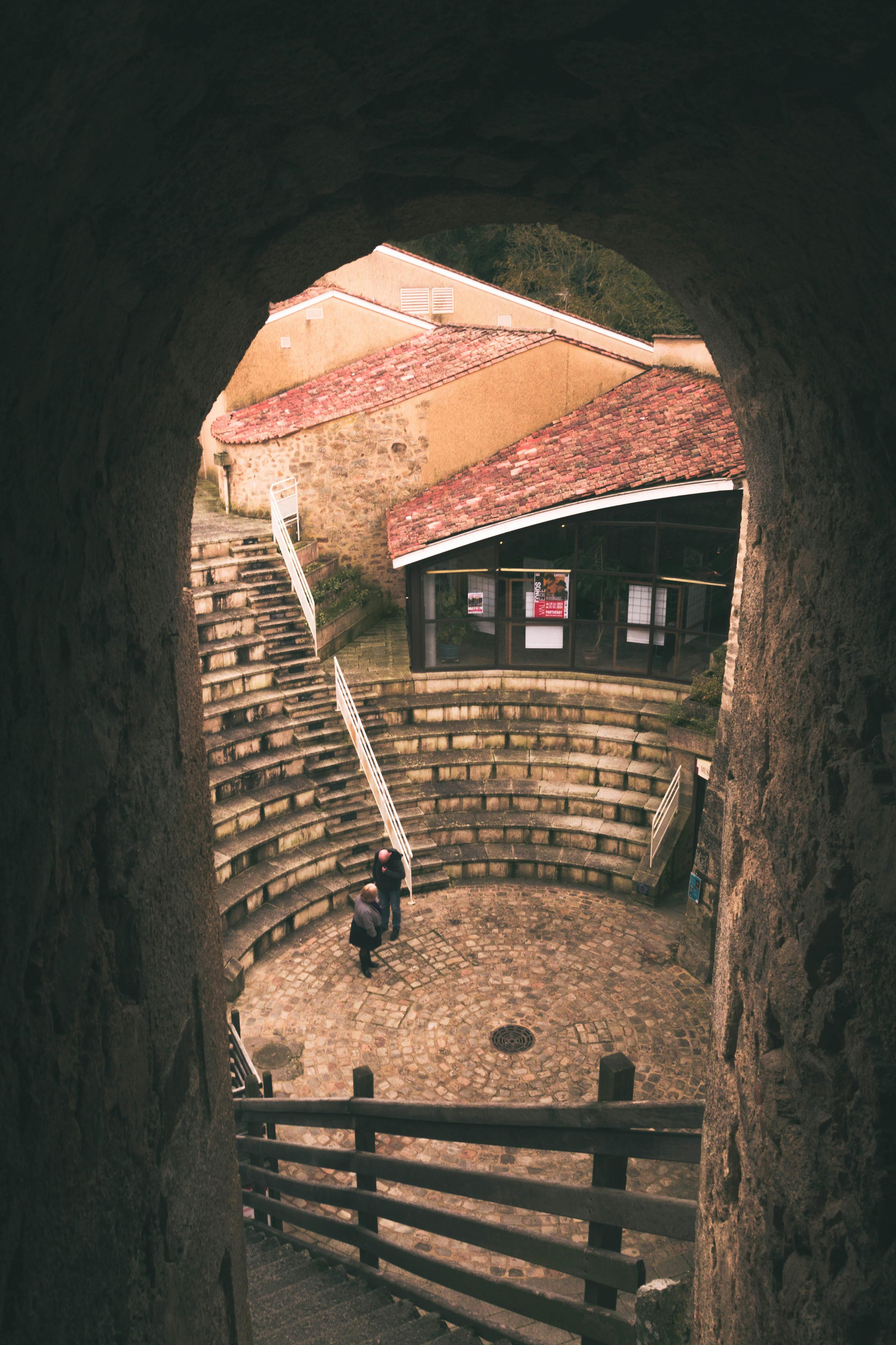 Medieval Castle with a Courtyard · Free Stock Photo