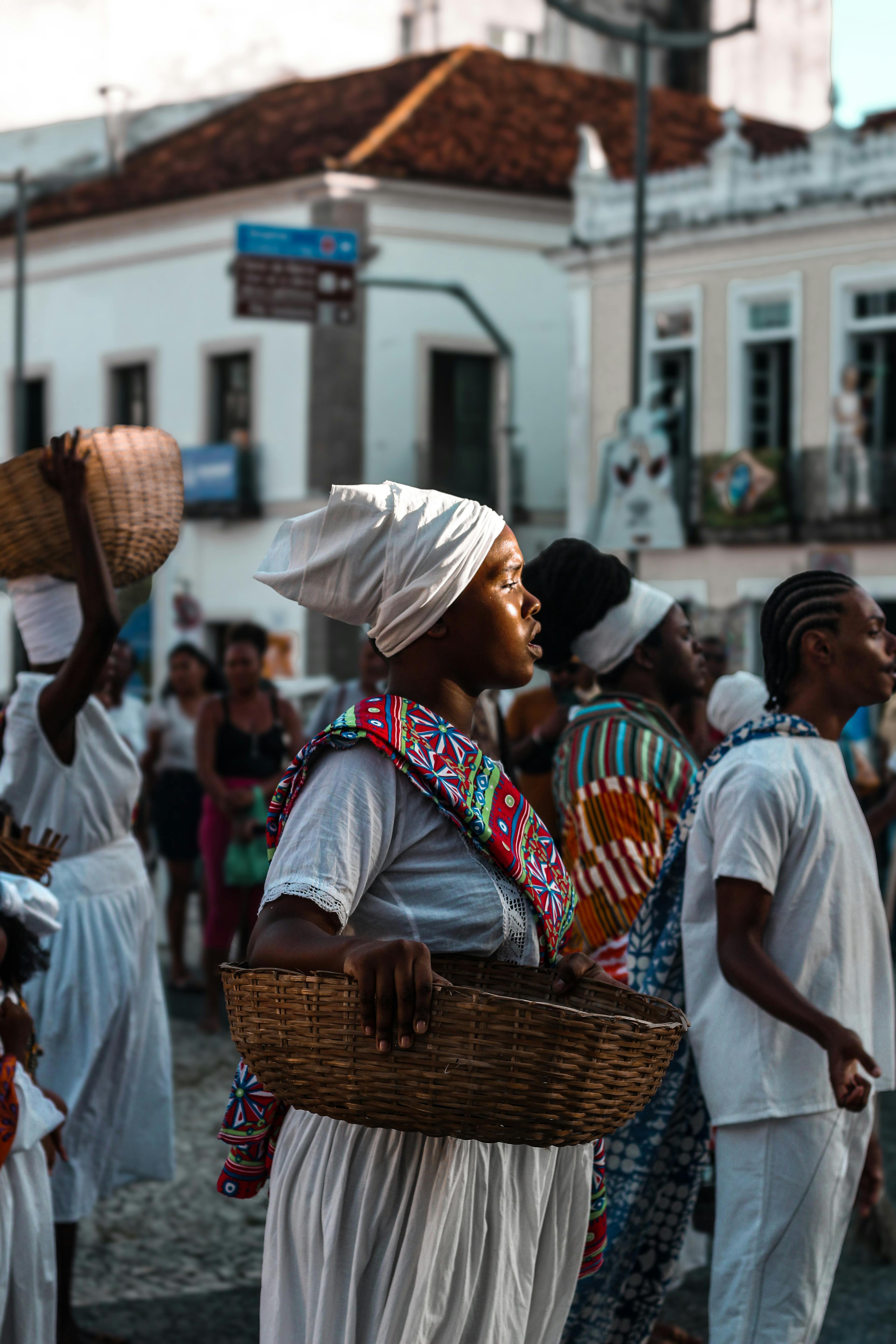 African People on a Street · Free Stock Photo