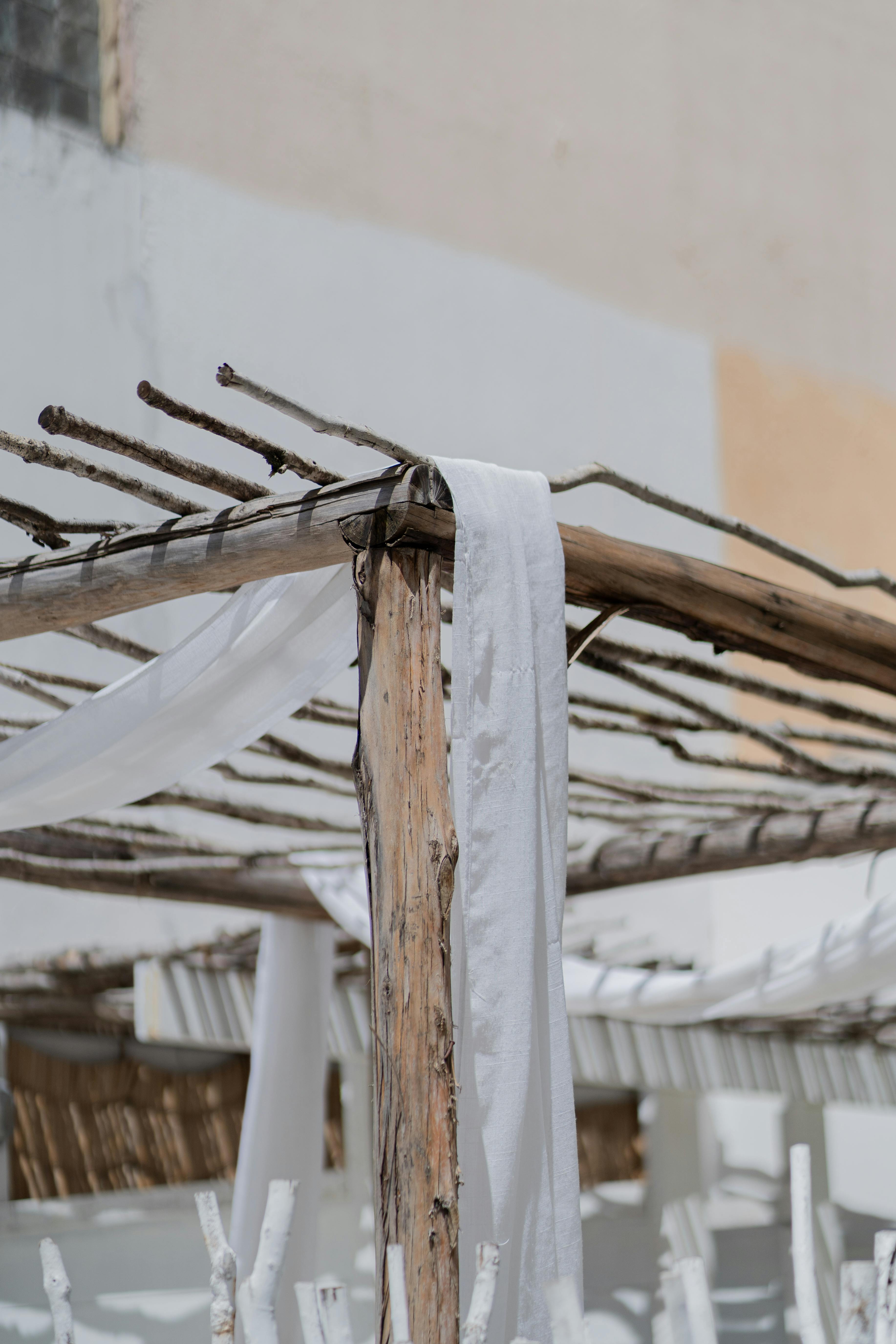 Cloth on Wooden Post · Free Stock Photo