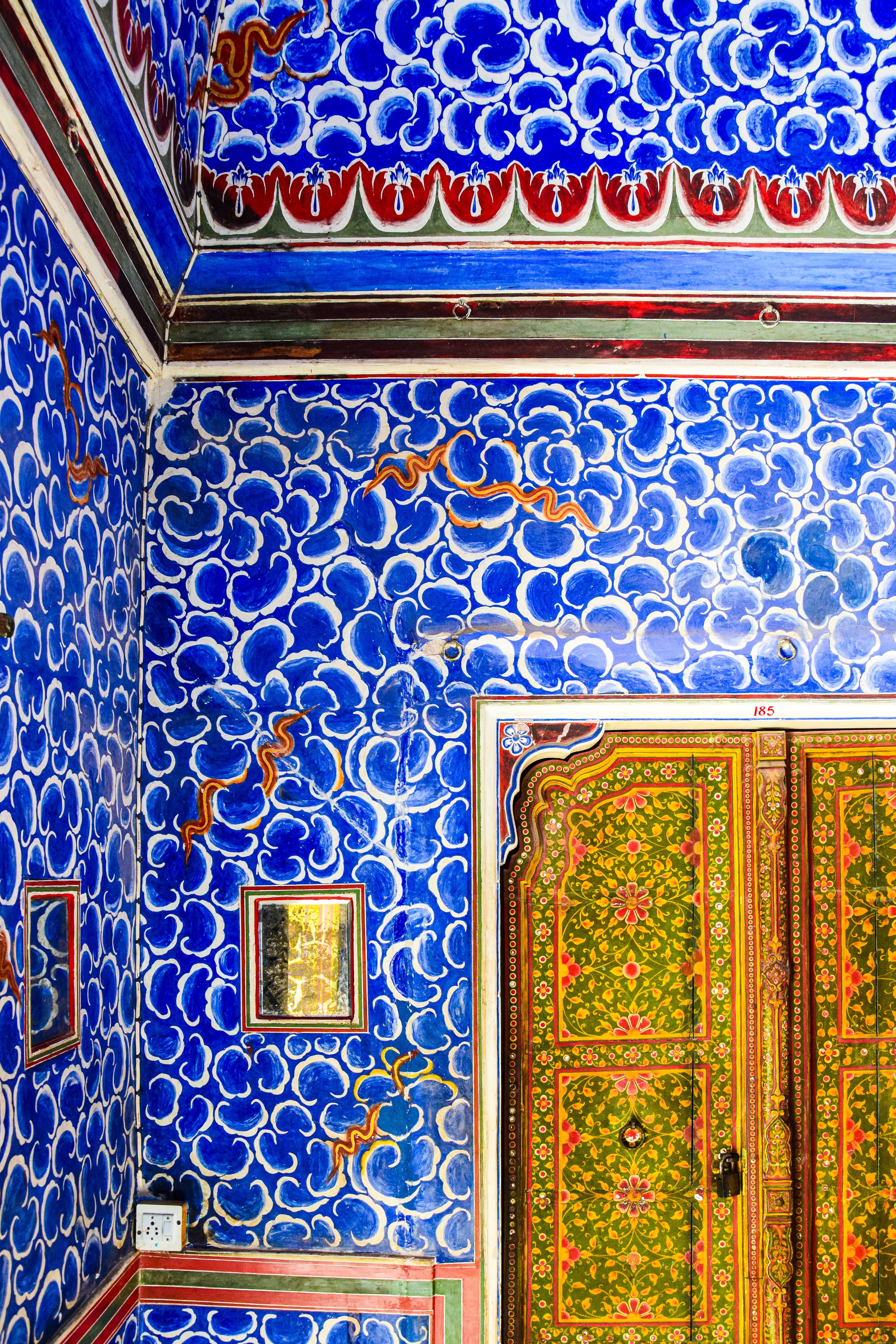 Vibrant Moroccan Mosaic Tiles in Chefchaouen · Free Stock Photo